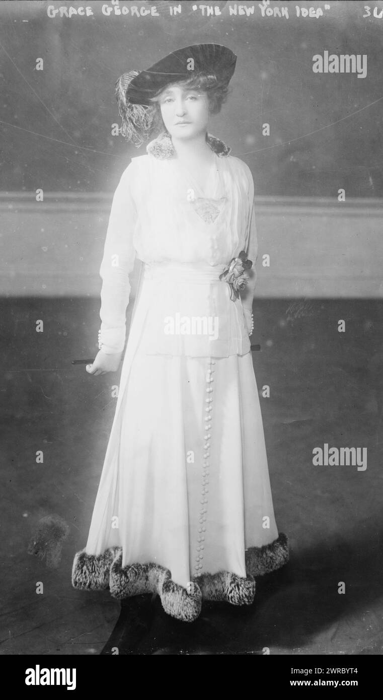 Broadway stage actress grace george hi-res stock photography and images ...