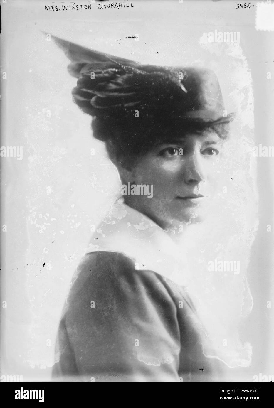 Mrs. Winston Churchill, between ca. 1910 and ca. 1915, Glass negatives ...