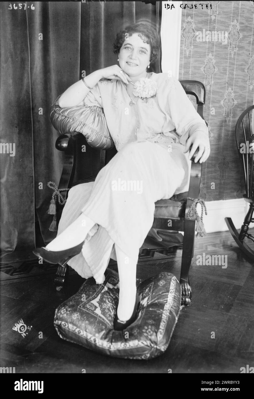 Ida Cajetti, Photograph shows opera singer Ida Cajetti of Trieste ...