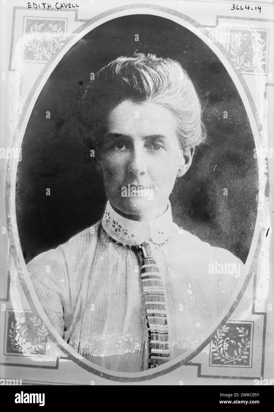 Edith Cavell, Photograph shows British nurse Edith Louisa Cavell (1865 ...