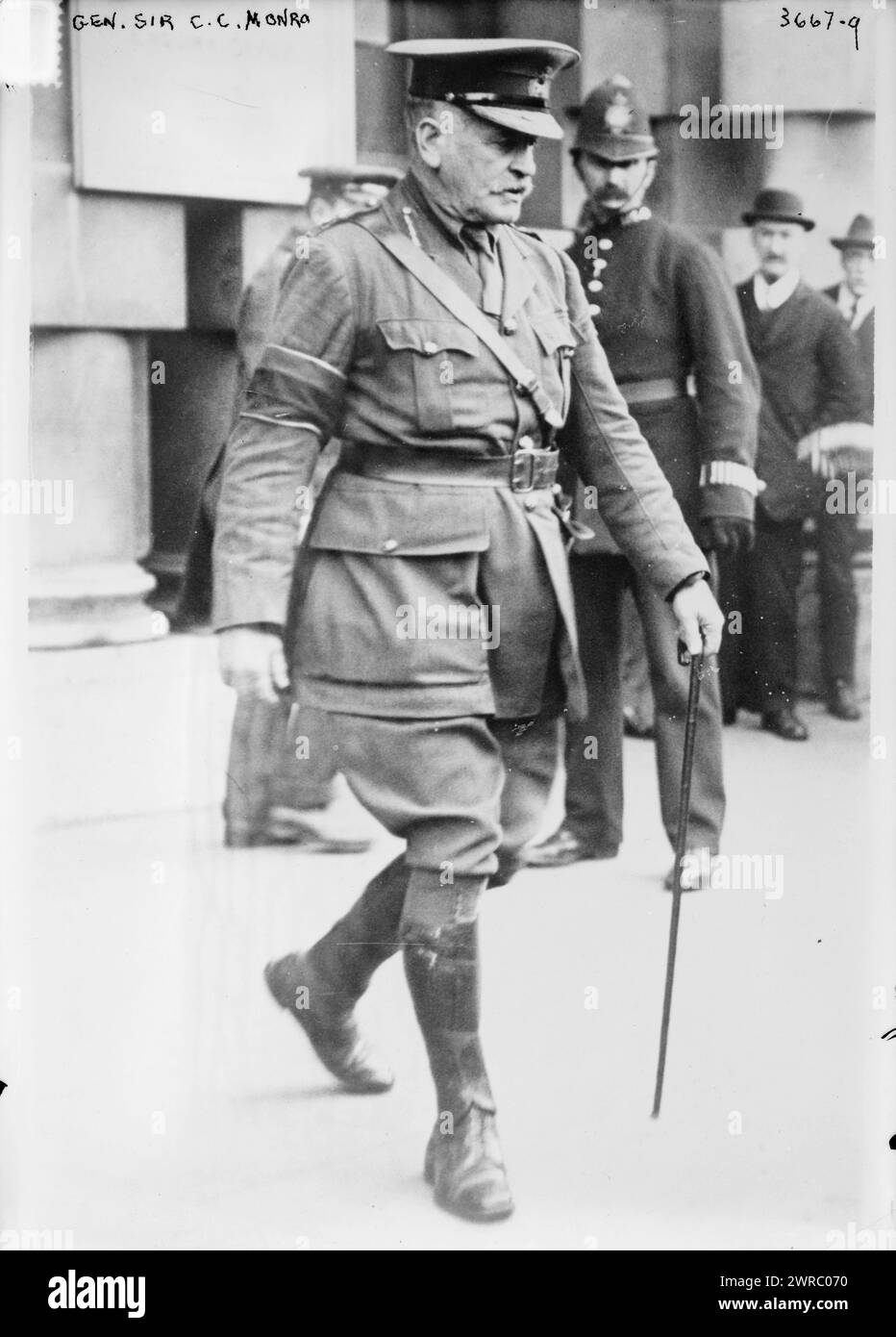 Gen. Sir C.C. Monro, Photograph shows Sir Charles Carmichael Monro, 1st ...