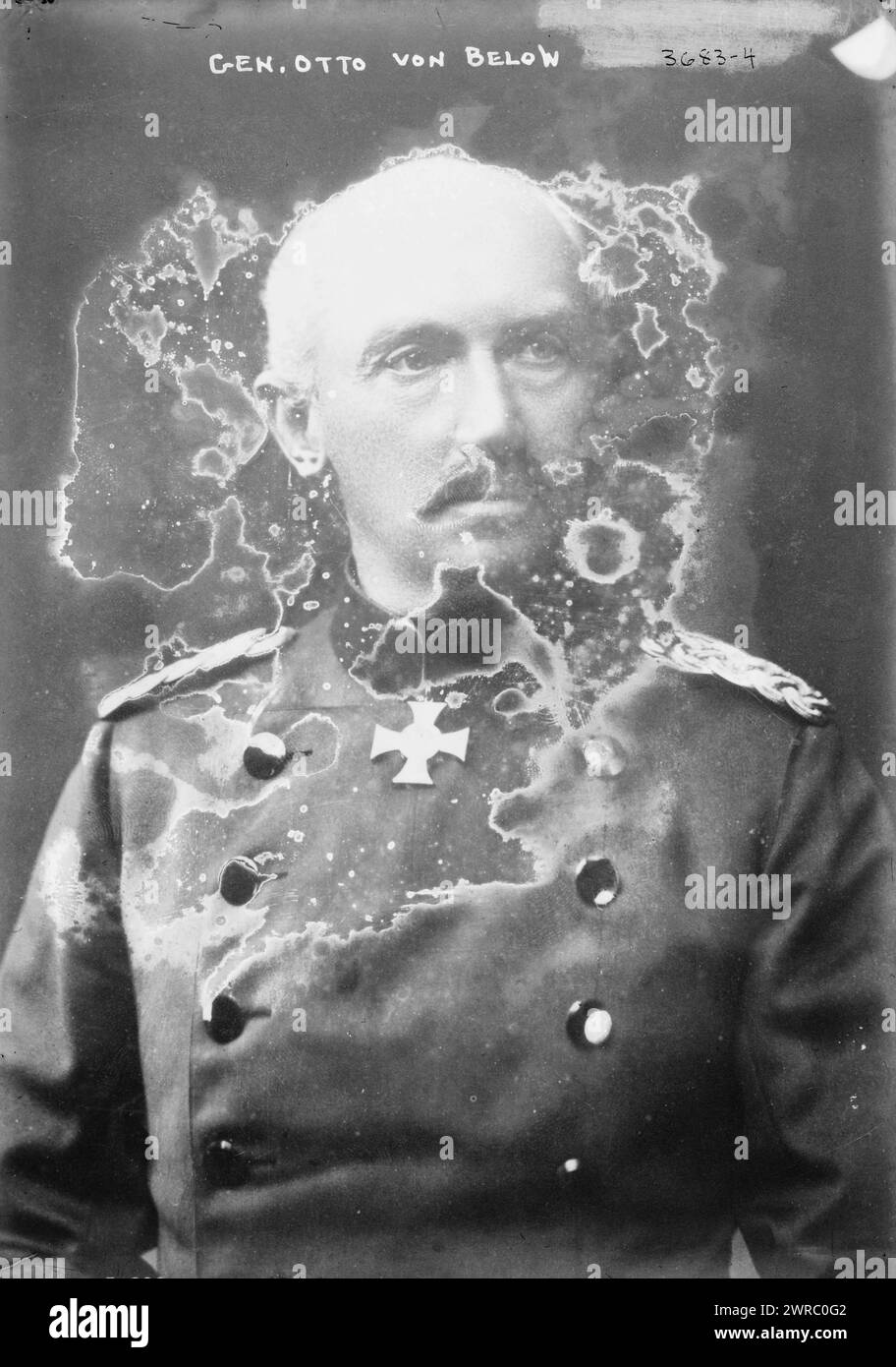 Gen Otto von Below, 1916, 1916., Glass negatives, 1 negative: glass ...