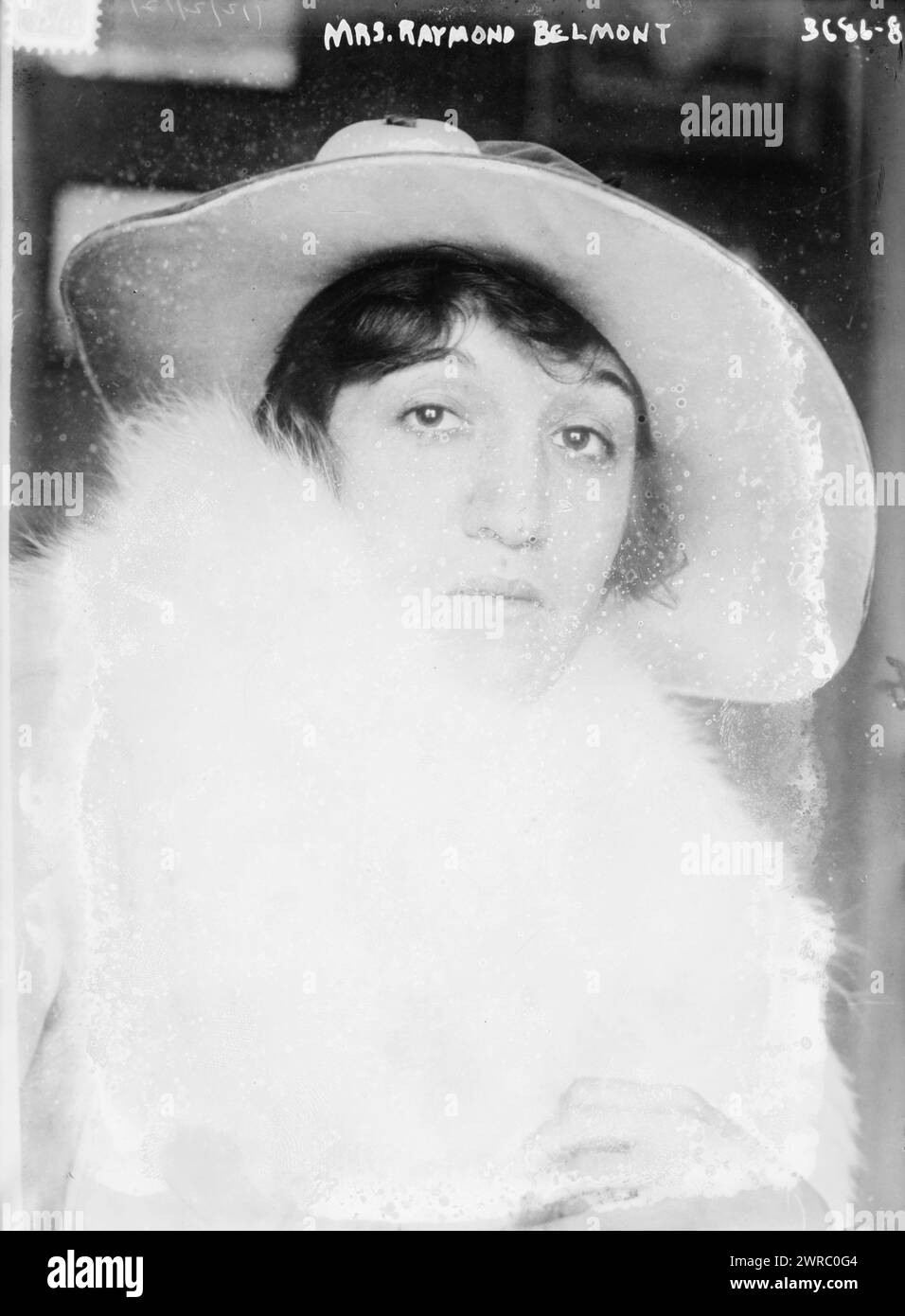 Mrs. Raymond Belmont, 12/2/15, Photograph shows the former Ethel Helen ...