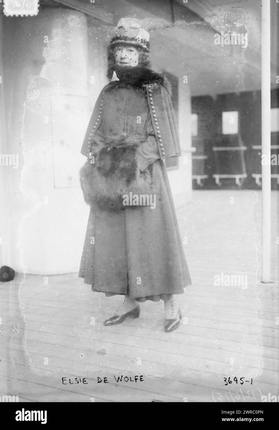 Elsie De Wolfe, Photograph shows interior decorator and actress Elsie ...