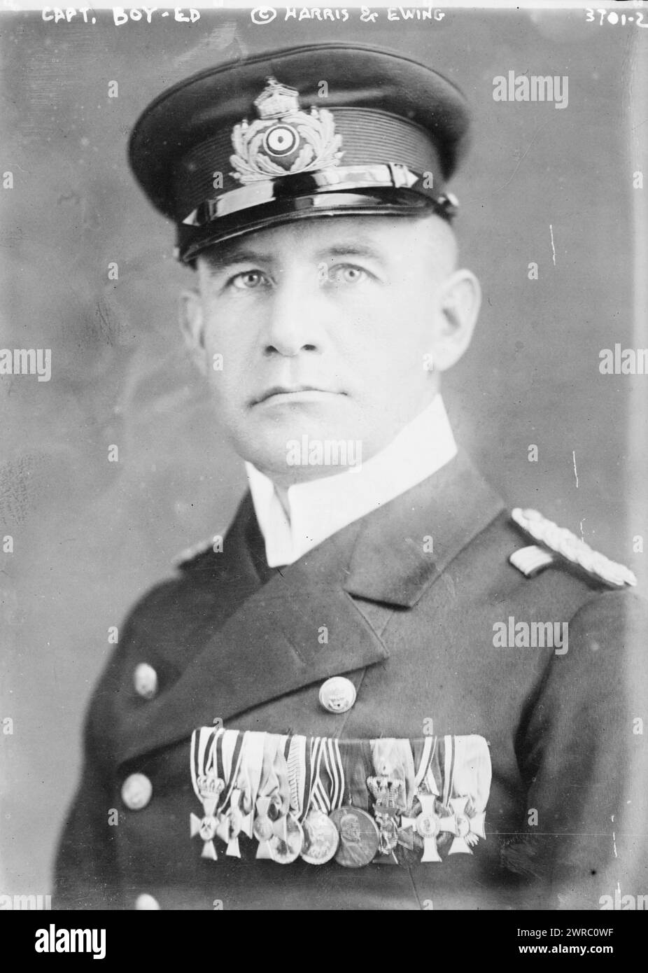 Capt. Boy-Ed, Photograph shows Karl Boy-Ed (1872-1930) who served as ...