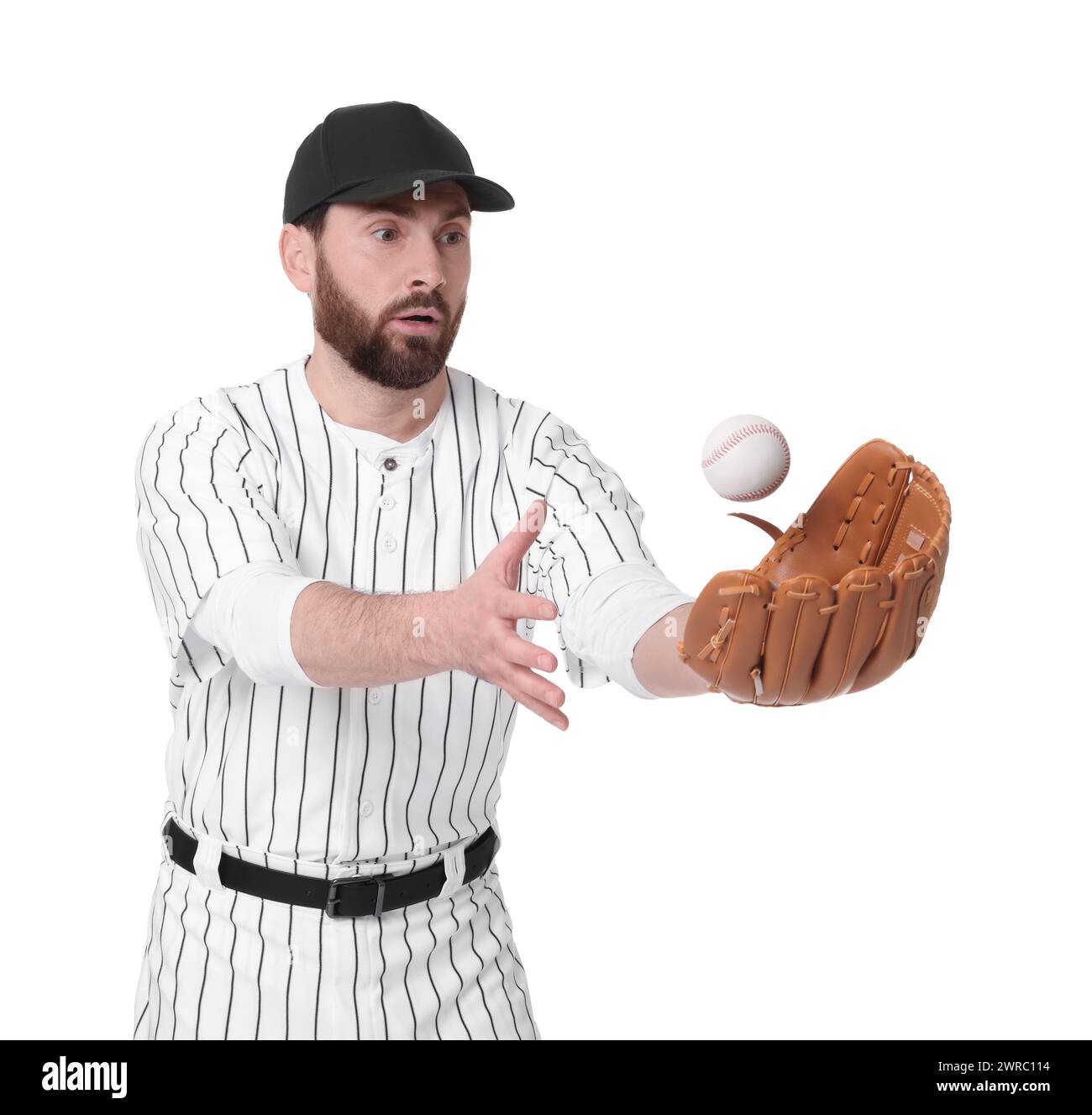 Catching ball softball hi-res stock photography and images - Alamy