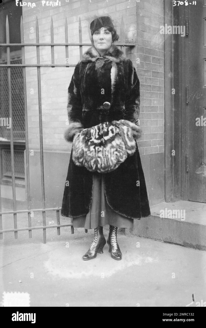 Flora Perini, Photograph shows Flora Perini (1887-1975), an Italian ...