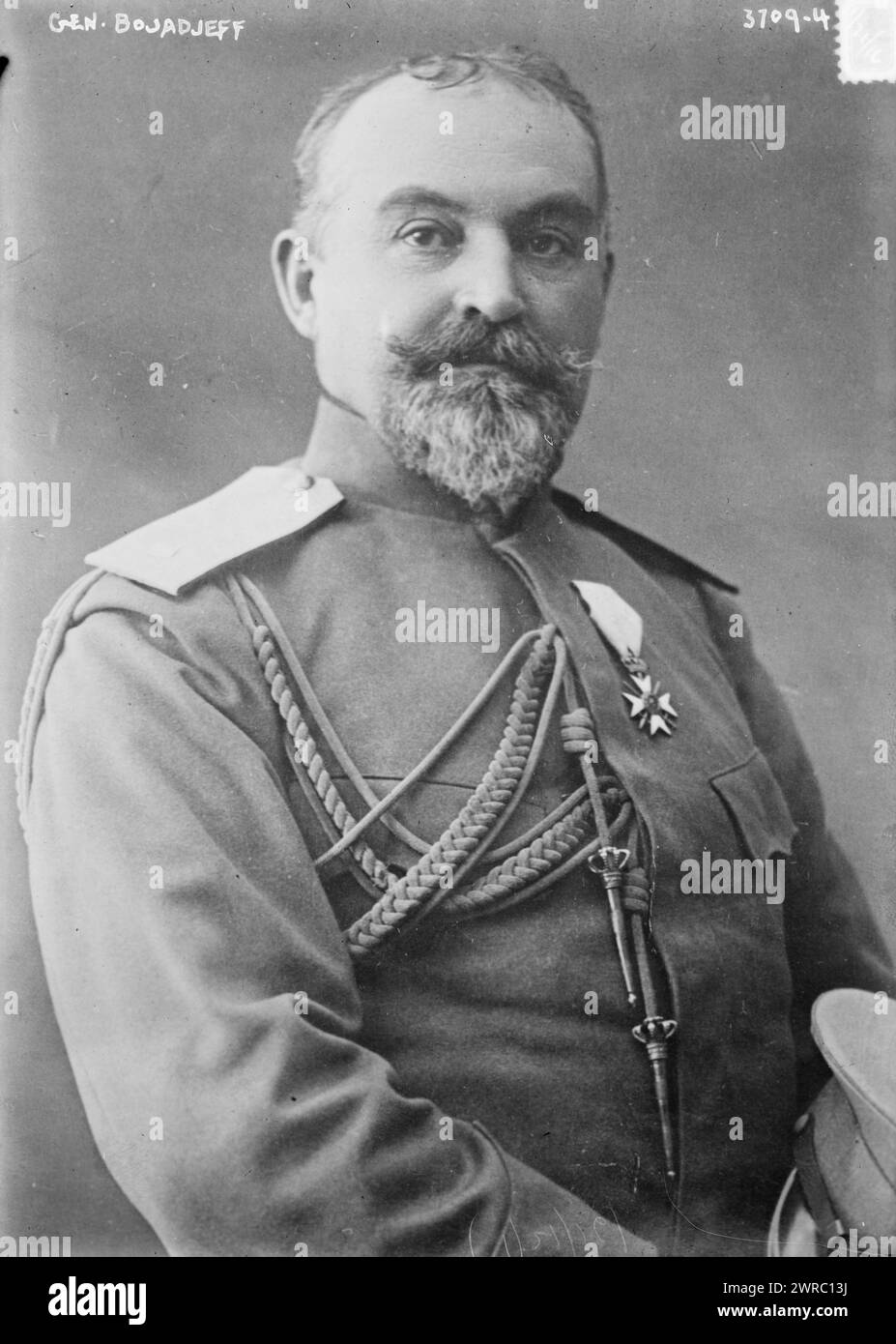 Gen. Bojadjeff, Photograph shows Bulgarian General Kliment Boyadzhiev ...