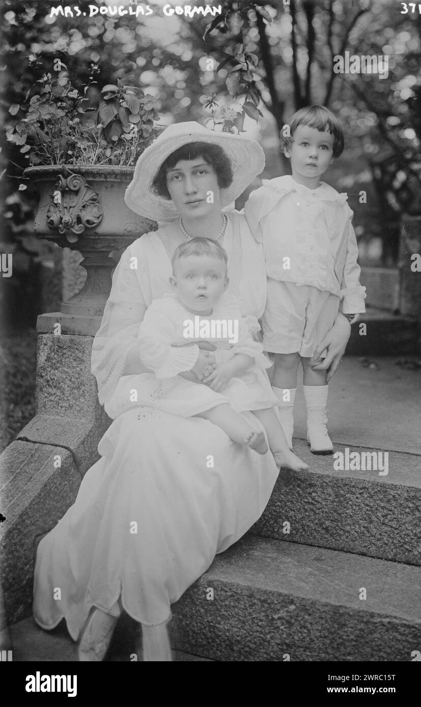 Mrs. Douglas Gorman, Photograph shows the former Gwendolyn Nash who ...