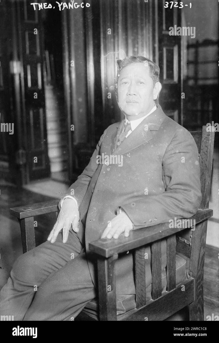 Theo Yangco, Photograph shows Teodoro Rafael Yangco (1861-1939) who was a businessman from the ...