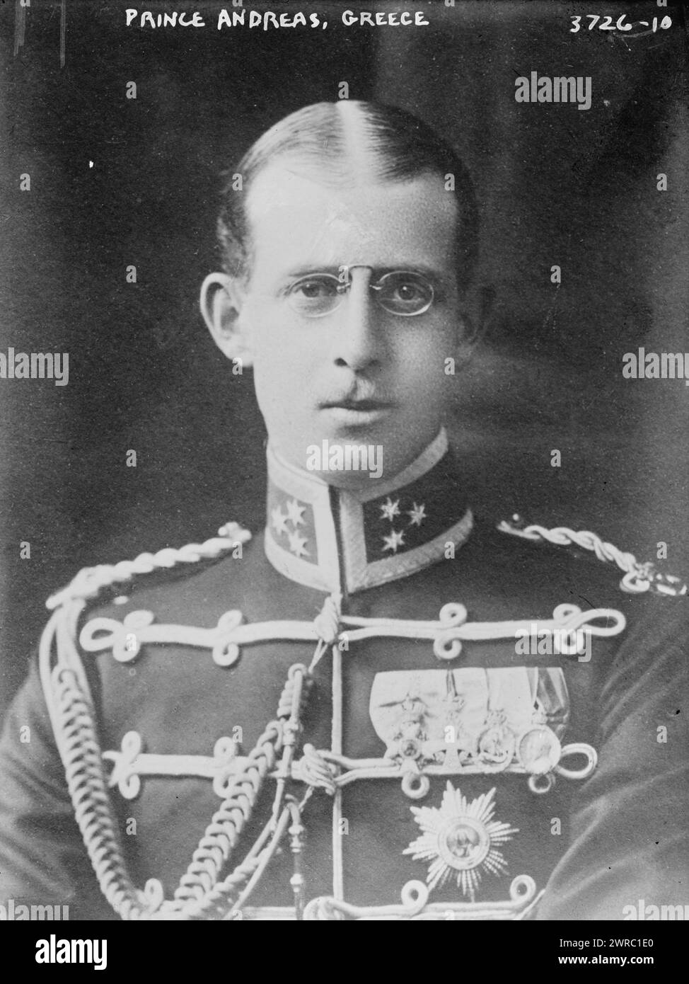 Prince Andreas, Greece, Photograph shows Andreas, Prince of Greece (1882-1944), who was the ...