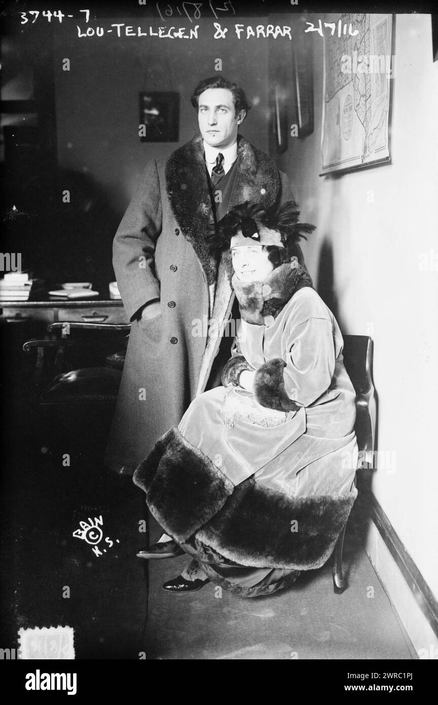 Silent film actor lou tellegen hi-res stock photography and images - Alamy