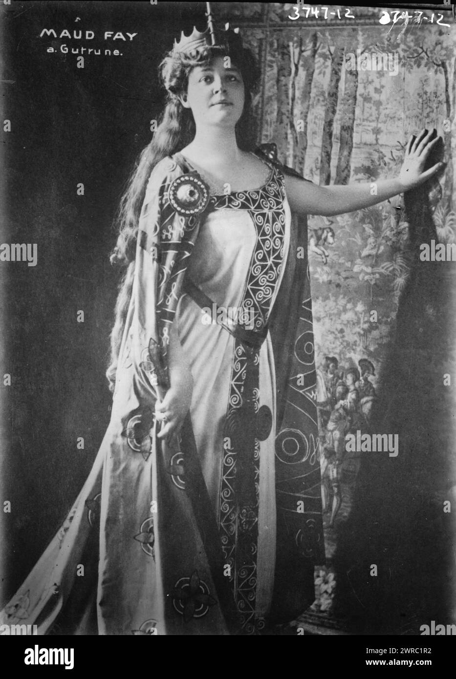 Maud Fay a i.e. as Gurrune i.e., Gutrune, Photograph shows noted ...