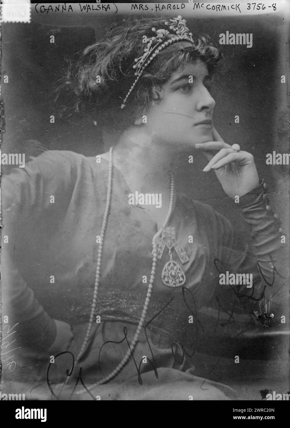 (Ganna Walska) Mrs. Harold McCormick, between ca. 1915 and ca. 1920 ...