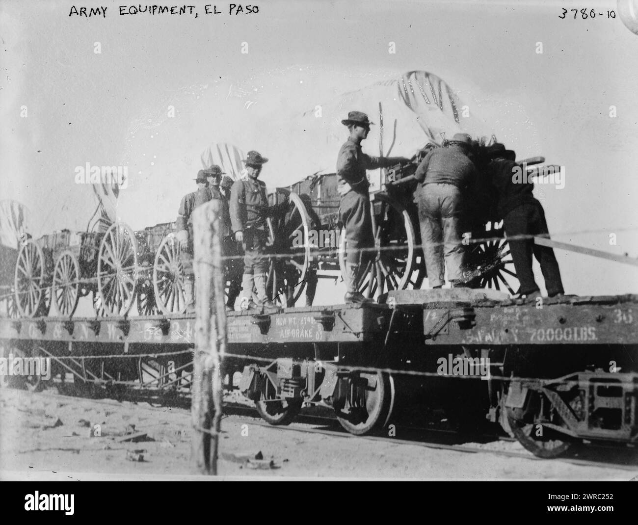 Army Equipment, El Paso, between ca. 1915 and ca. 1920, Glass negatives ...
