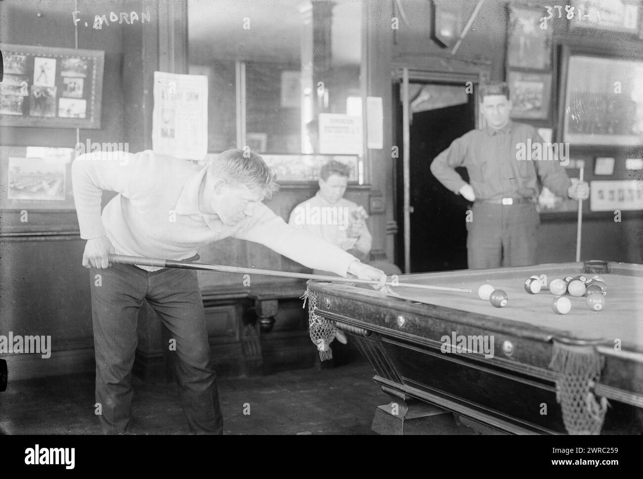 F. Moran, Photograph shows American boxer and film actor Charles ...