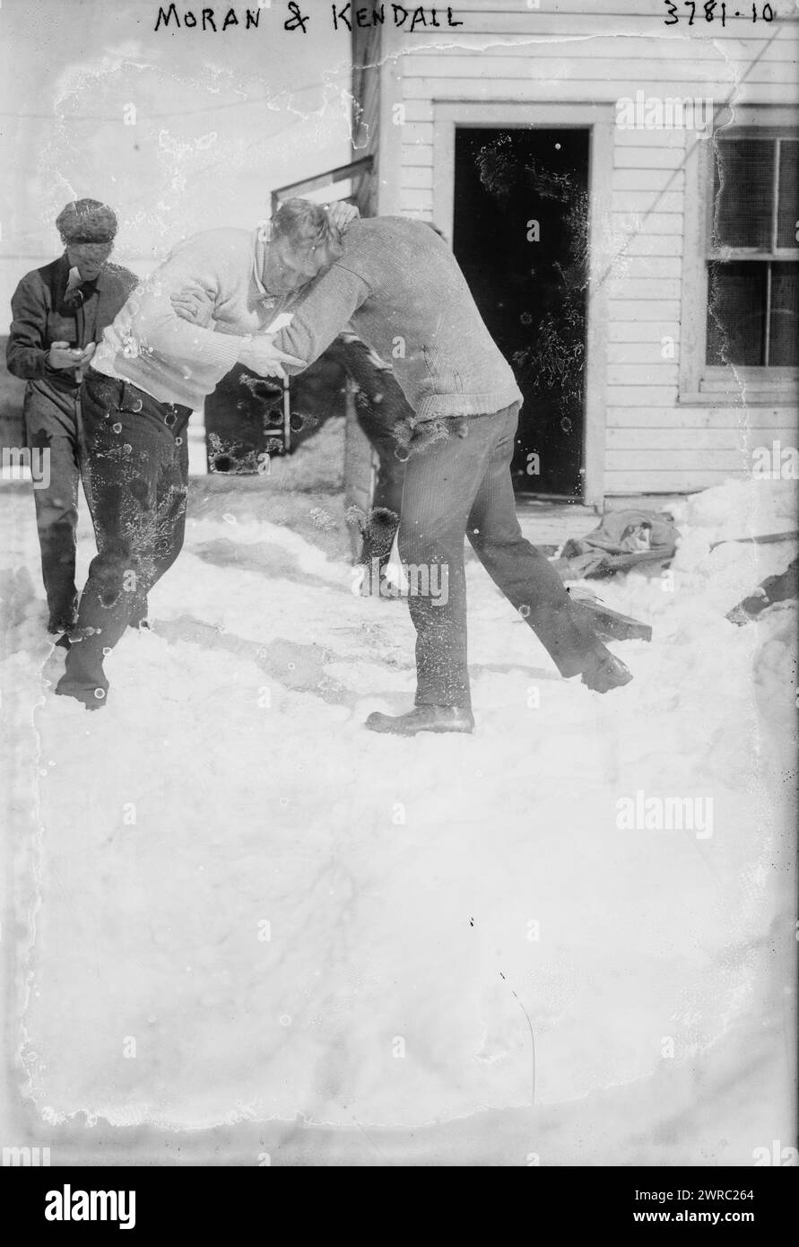 Moran & Kendall, Photograph shows boxers Charles Francis 'Frank' Moran ...