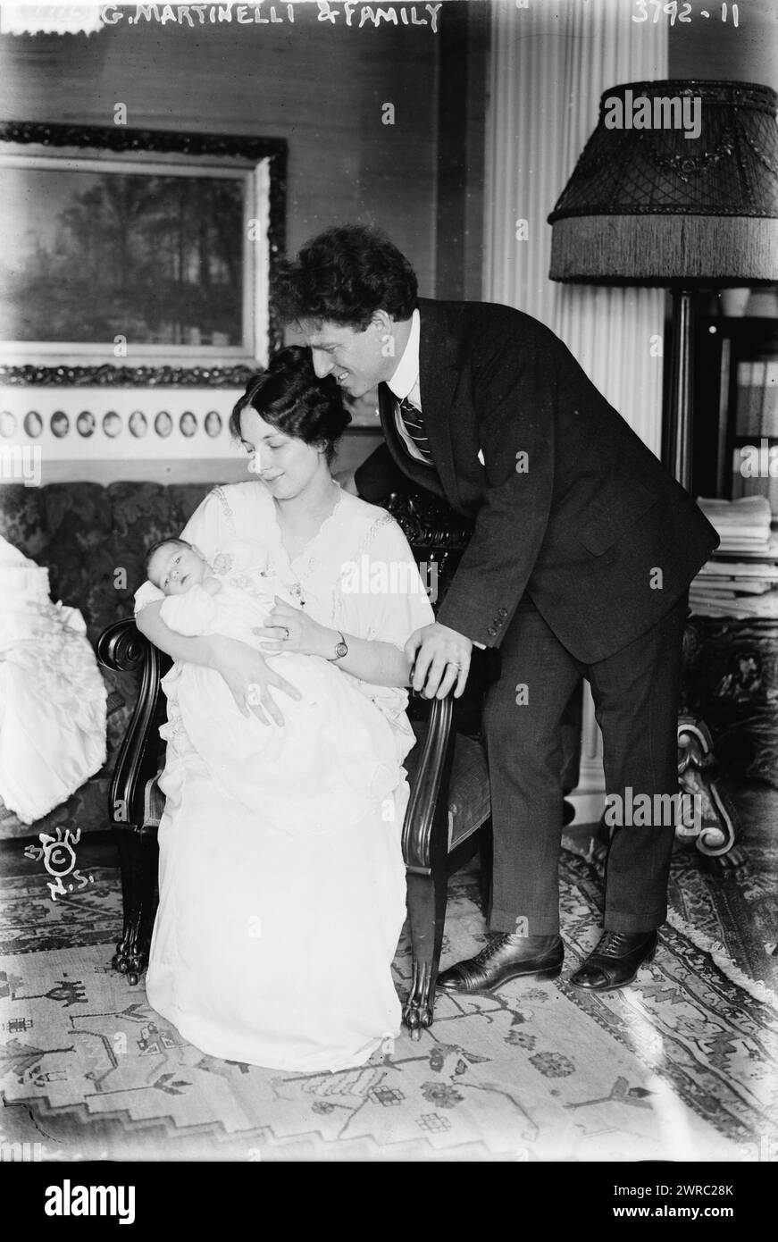 G. Martinelli & family, Photograph shows Italian tenor opera singer ...