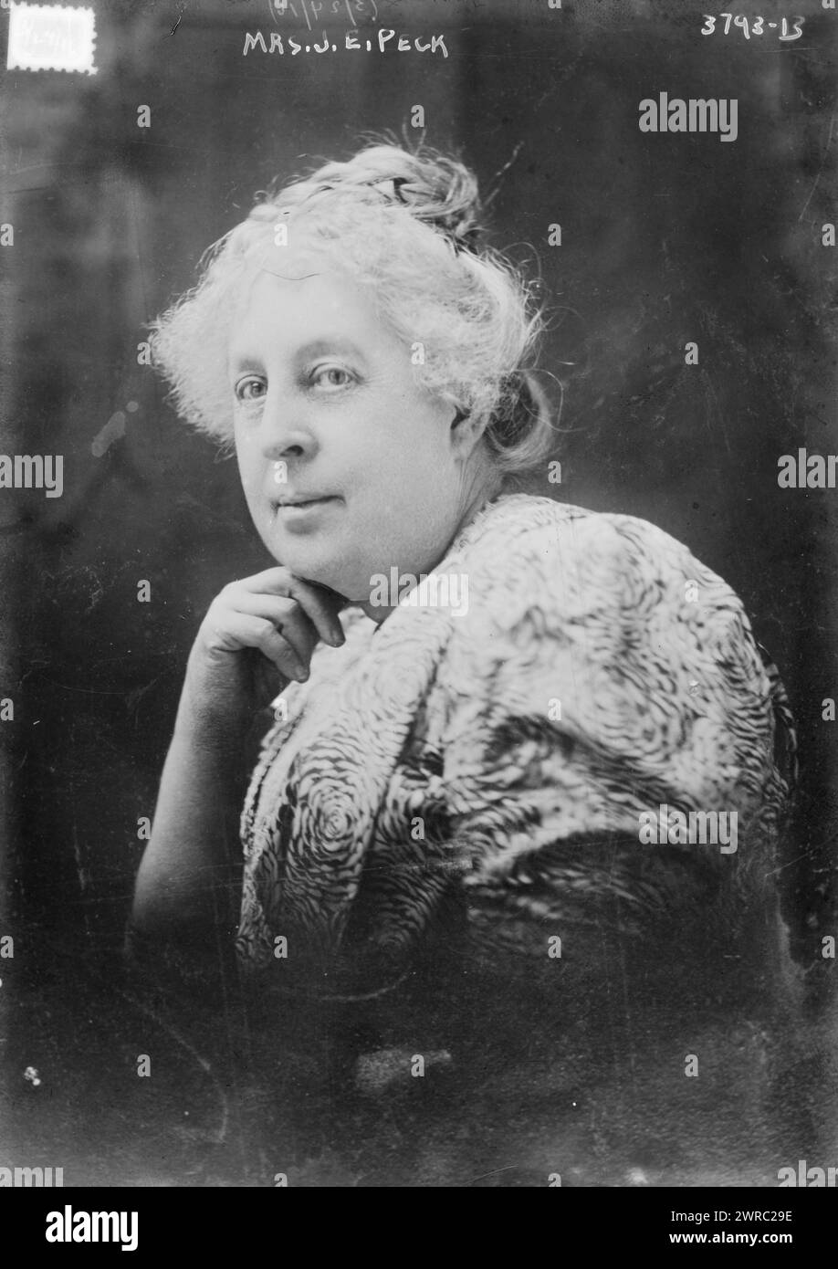 Mrs. J.E. Peck, Photograph shows Mrs. John E. (Hannah) Peck who was ...