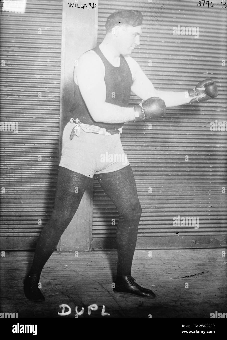 Jess Willard, Photo shows heavyweight boxer Jess Willard (1881-1968 ...