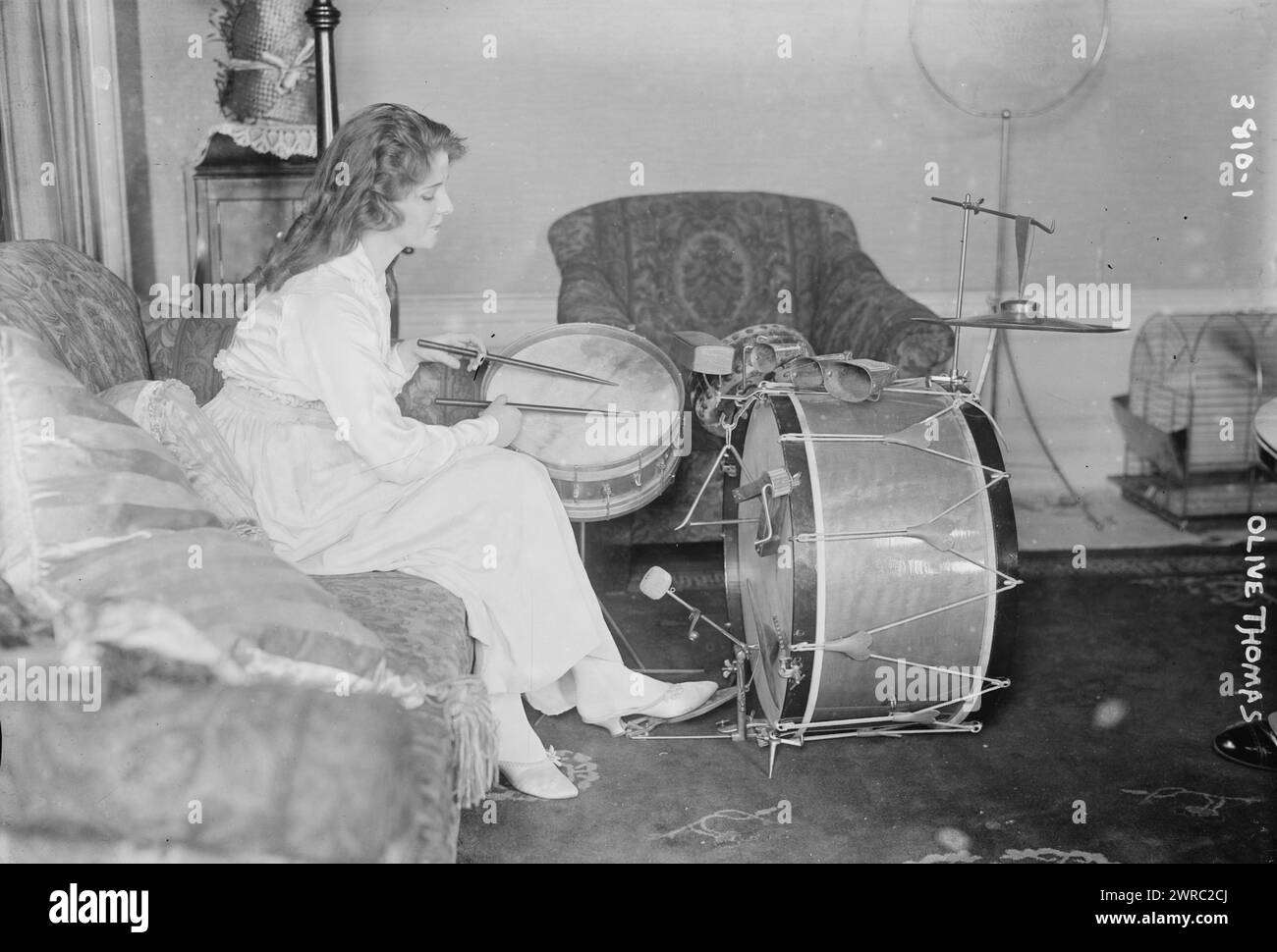 Olive Thomas, Photograph shows American silent film actress and model ...