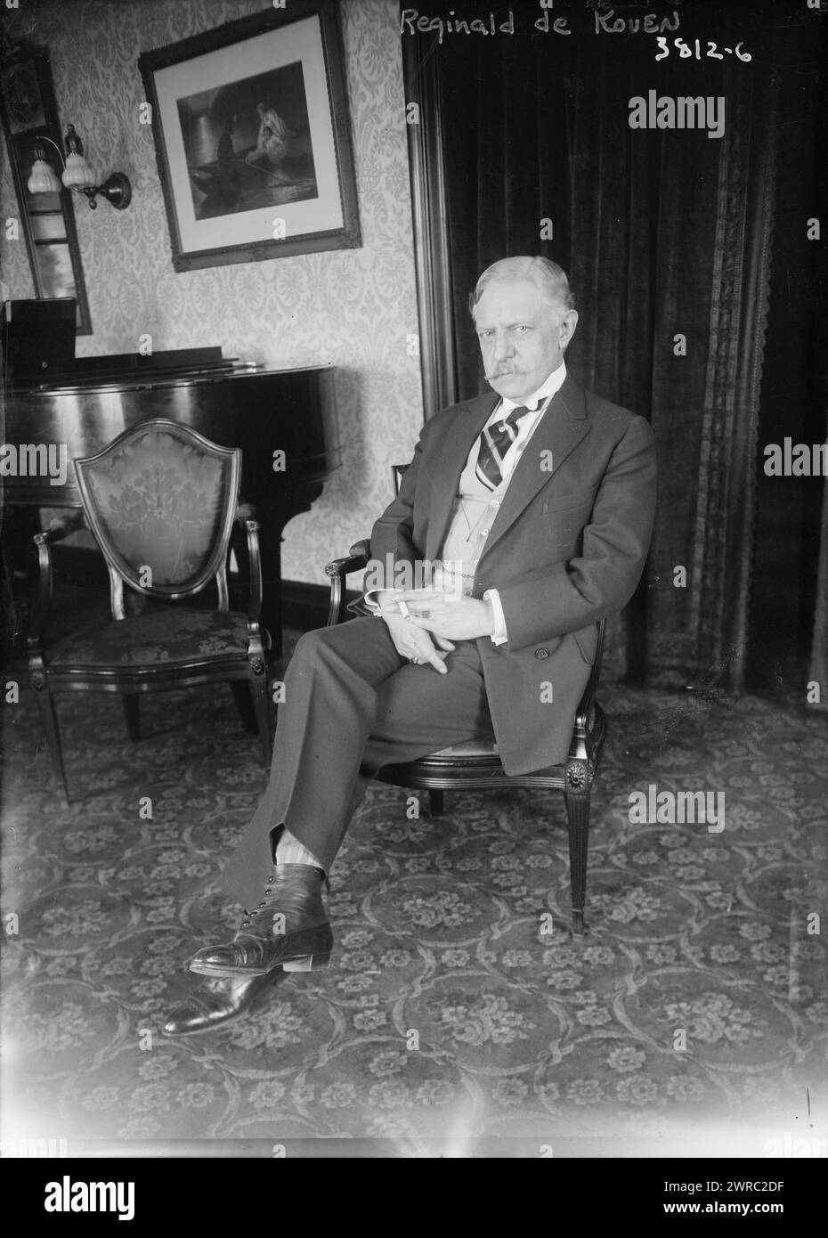 Reginald de Koven, Photograph shows Henry Louis Reginald De Koven (1859 ...