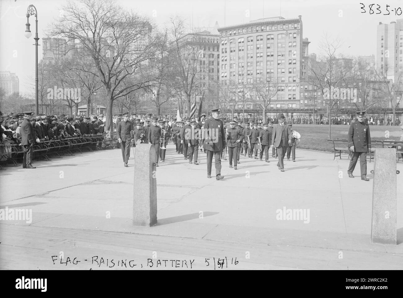 Flag raising battery hi-res stock photography and images - Alamy