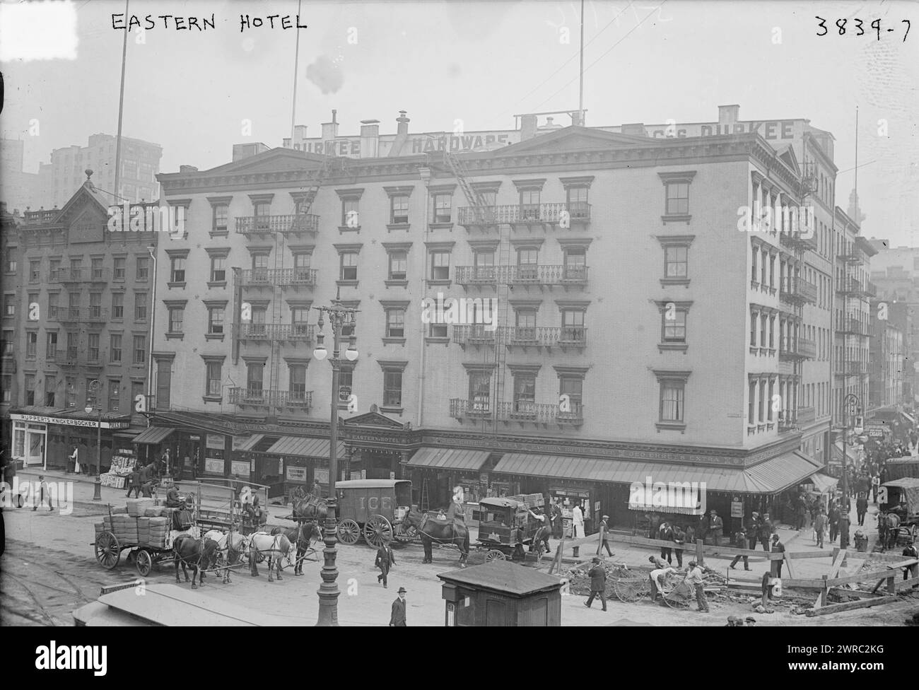 Eastern Hotel, Photograph shows the Eastern Hotel, located at the ...
