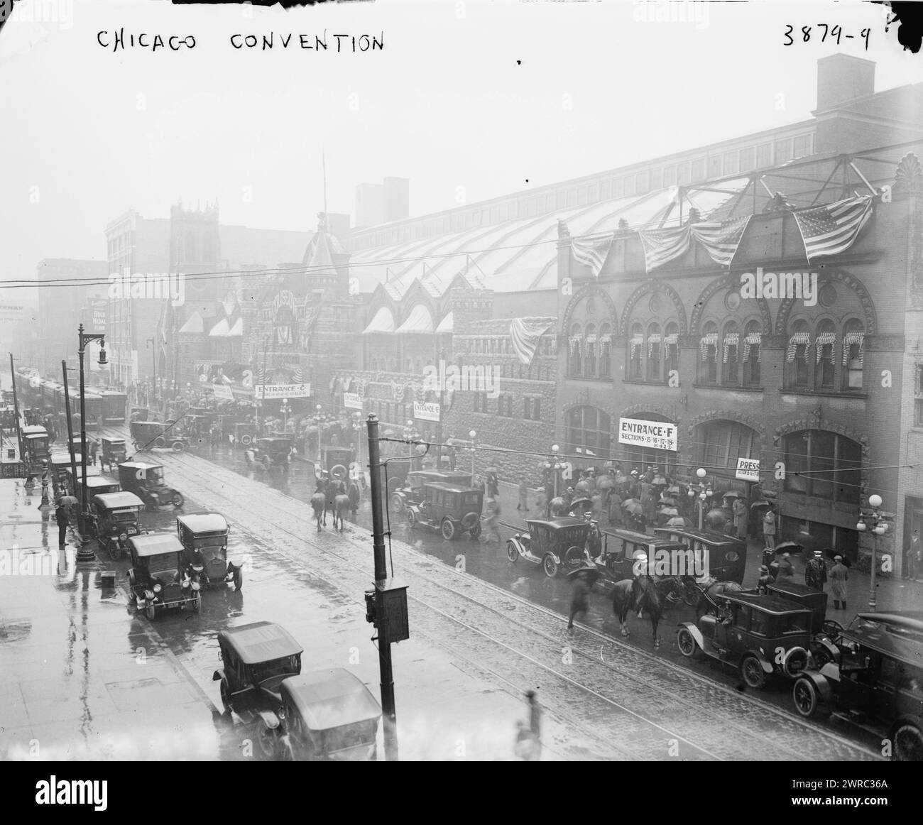 1920 republican national convention Black and White Stock Photos ...