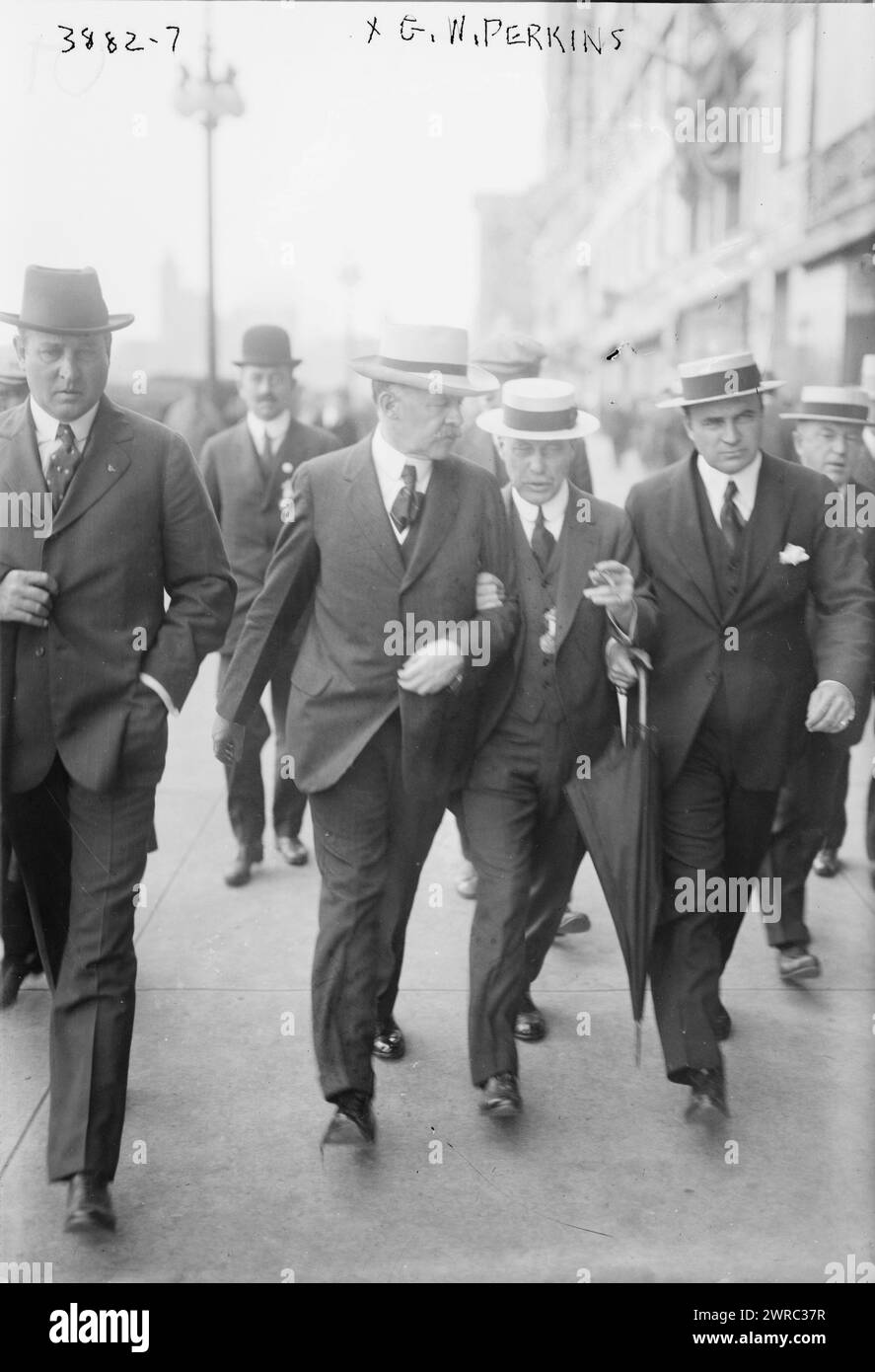 G.W. Perkins, Photo shows businessman George Walbridge Perkins, Sr ...
