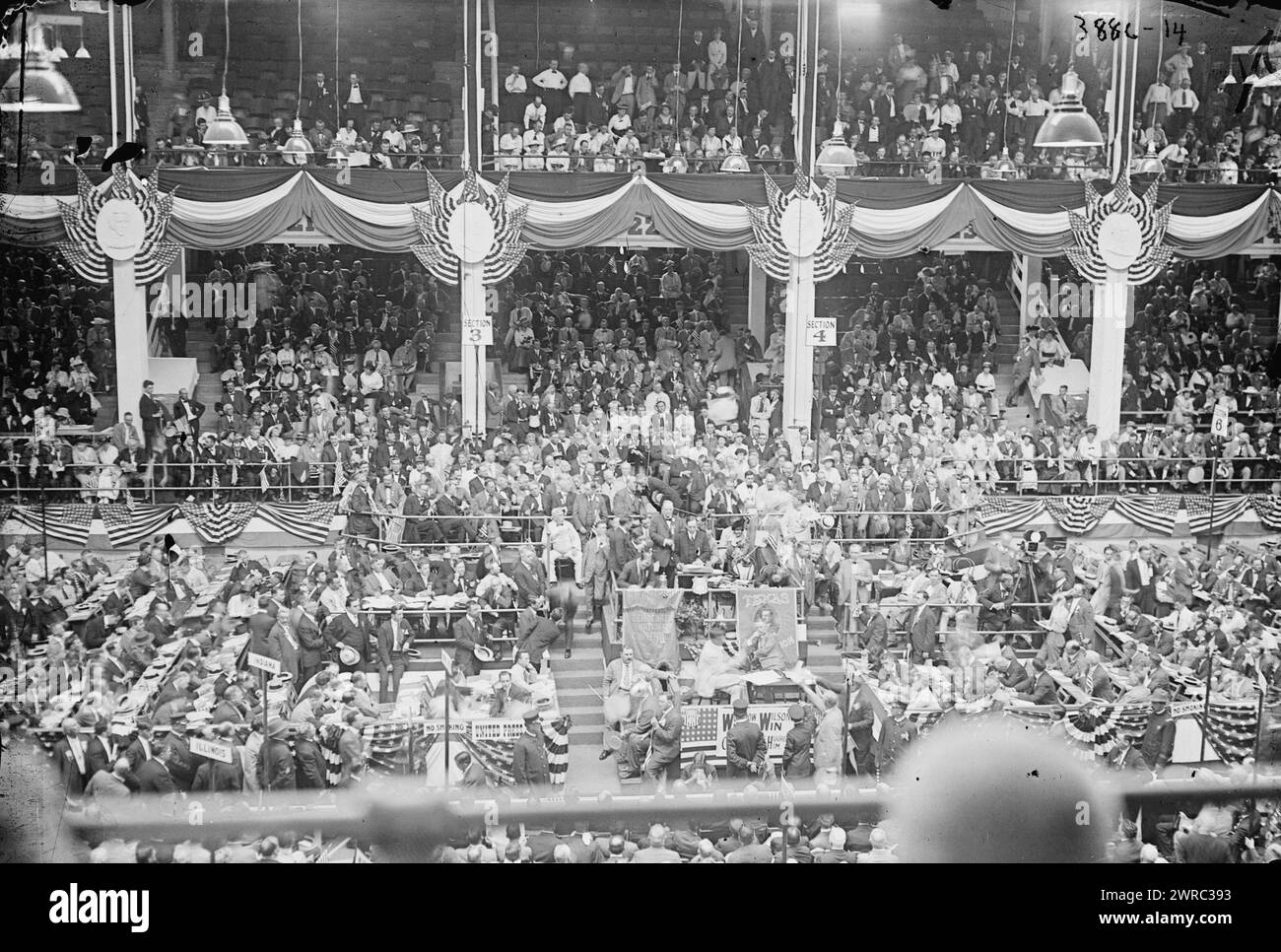 St. Louis Convention, Photo shows the Democratic Party National ...