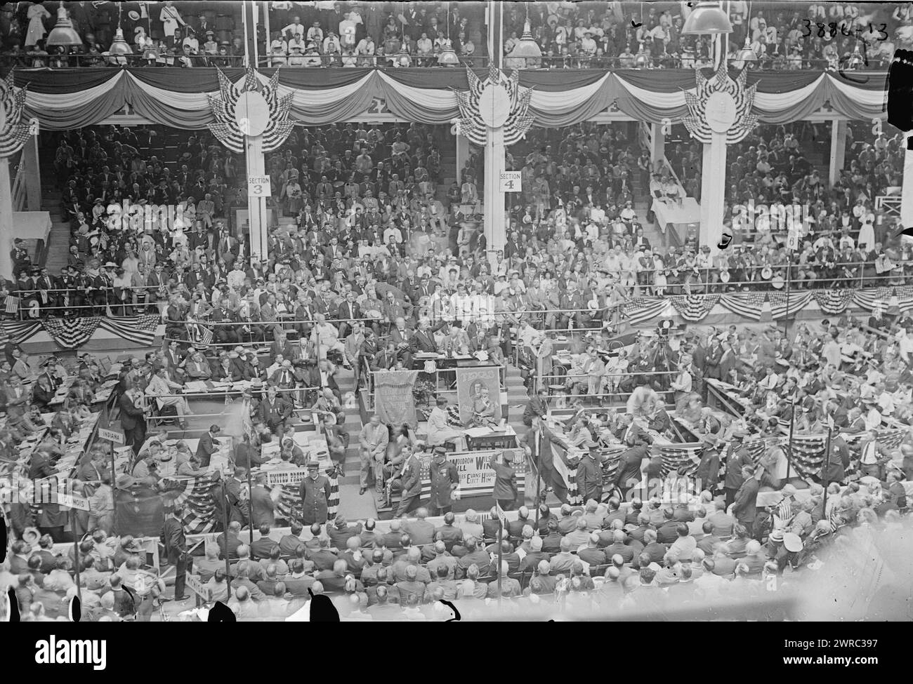 St. Louis Convention, Photo shows the Democratic Party National ...