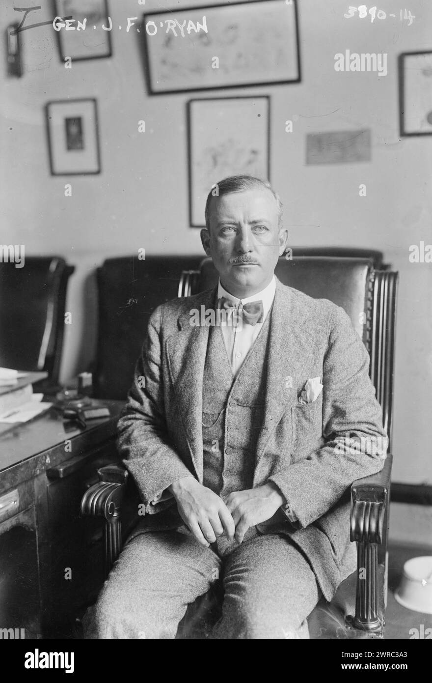 Gen. J.F. O'Ryan, Photograph shows John Francis O'Ryan (1874-1961 ...