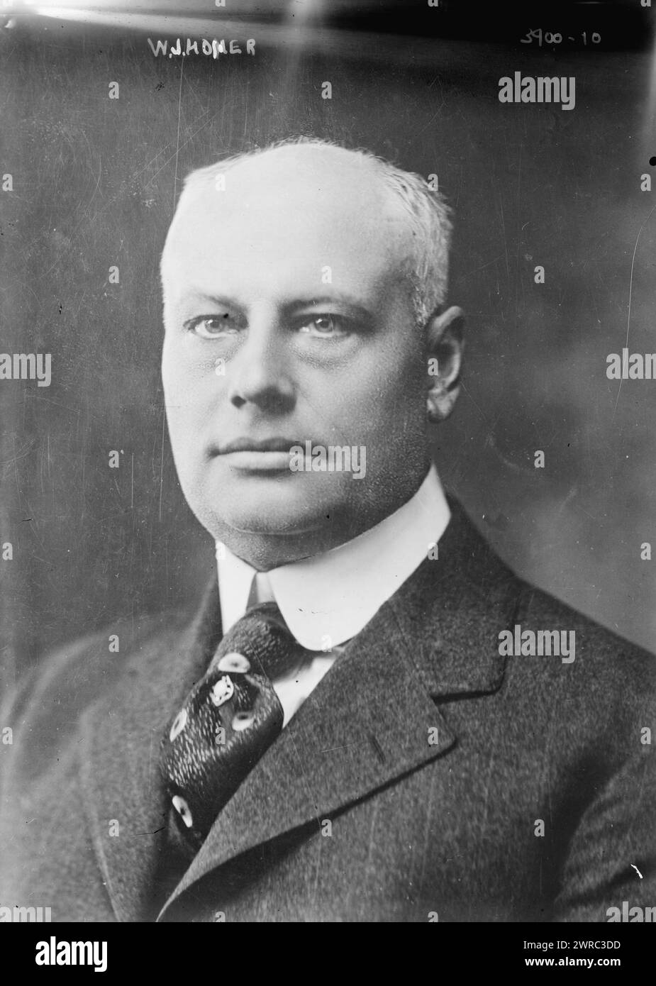 W.J. Homer, Photograph shows William J. Homer (d. 1919) who was the ...
