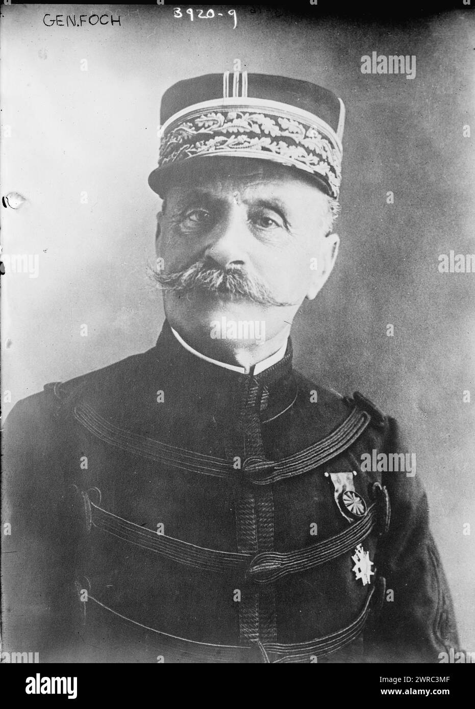 Gen. Foch, Photograph shows Ferdinand Foch, a French general who served ...