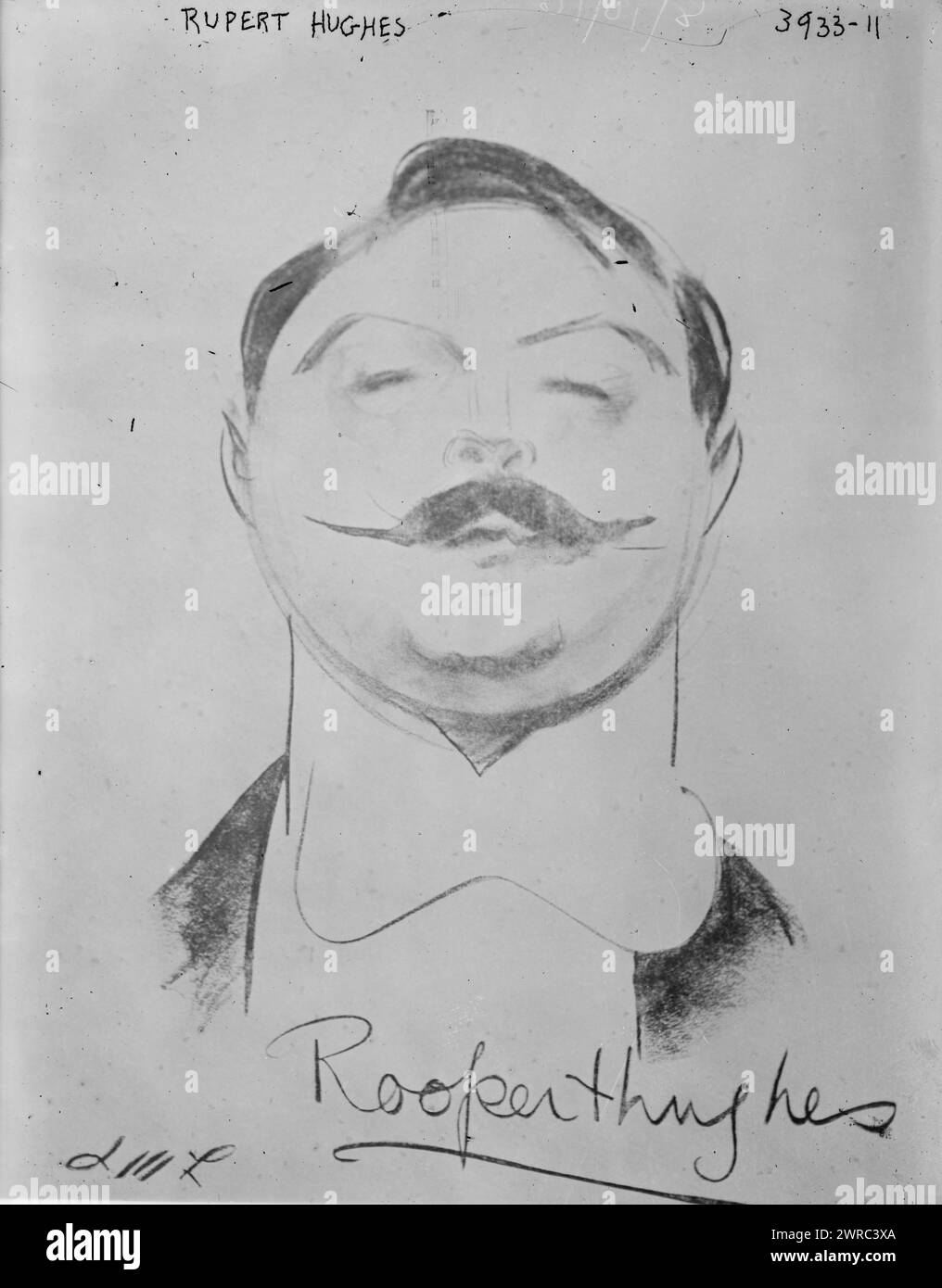 Rupert Hughes, Flagg, James Montgomery, 1877-1960, artist, between ca ...