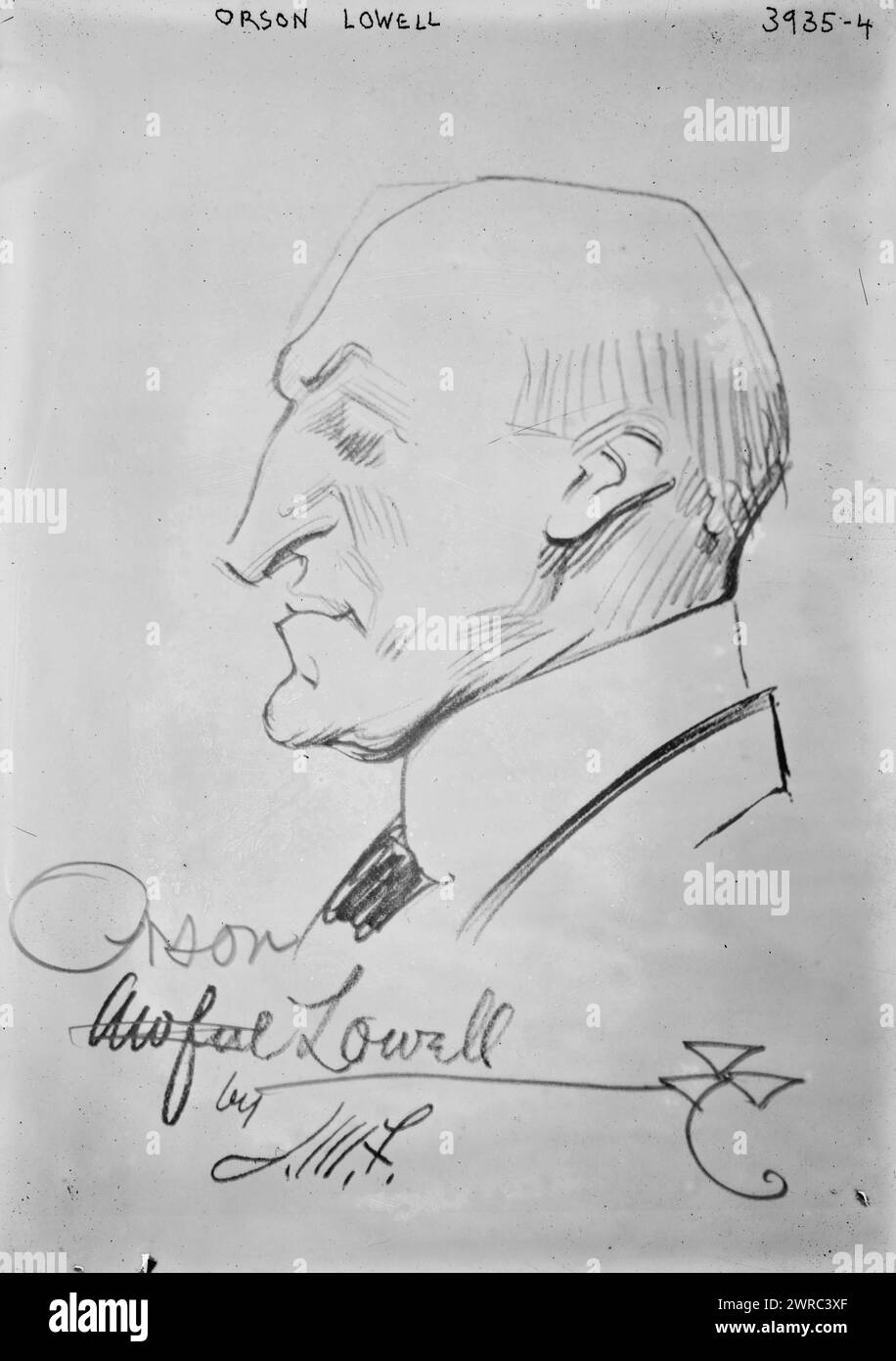 Orson Lowell, Flagg, James Montgomery, 1877-1960, artist, between ca ...