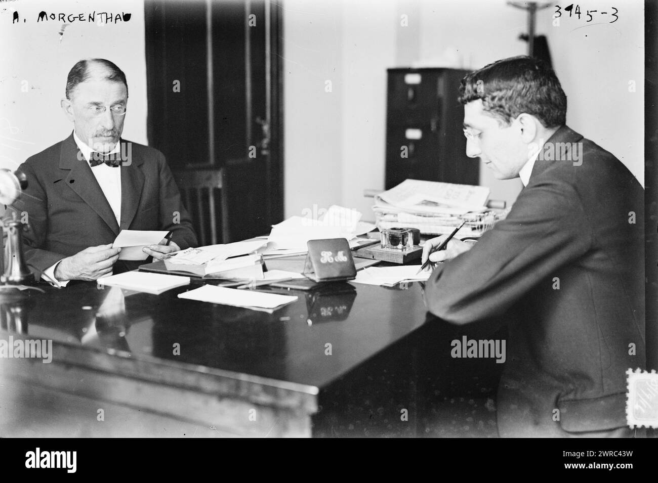 H. Morgenthau, Photo shows Henry Morgenthau (1856-1946), lawyer ...