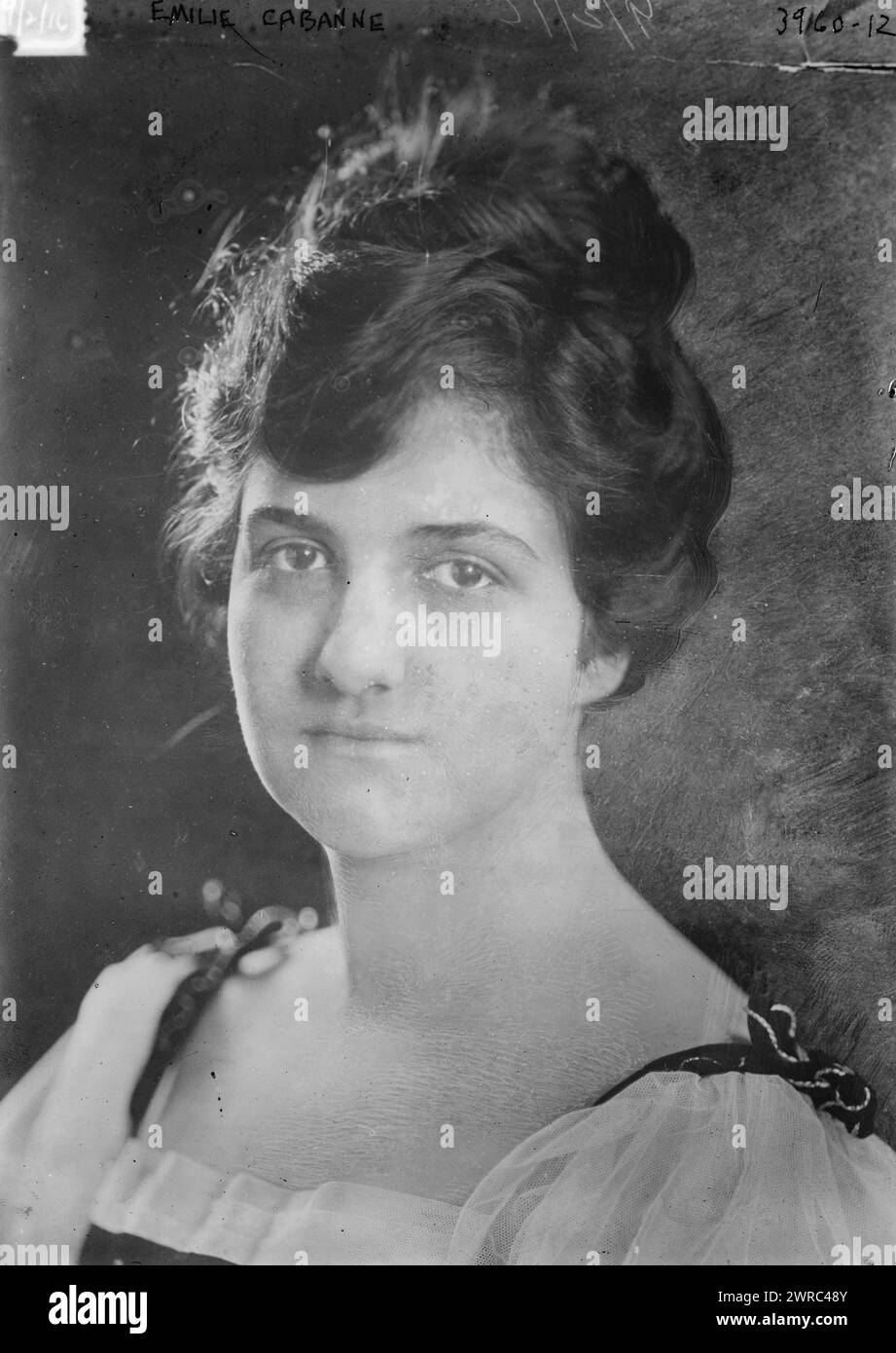 Emilie Cabanne, Photograph shows Emilie Maffitt Cabanne, daughter of ...