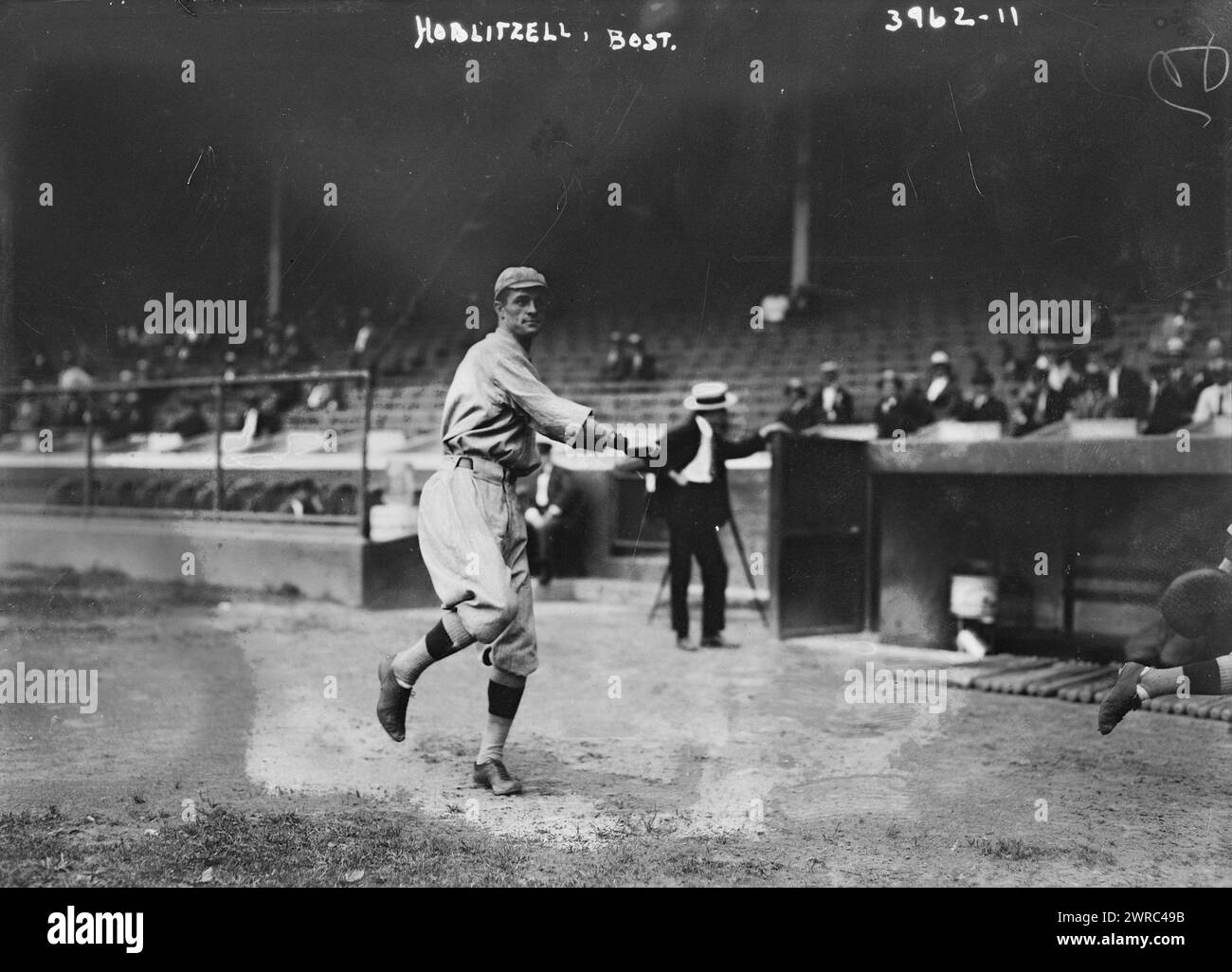 Dick Hoblitzell, Boston AL (baseball), 1916, Glass negatives, 1 ...