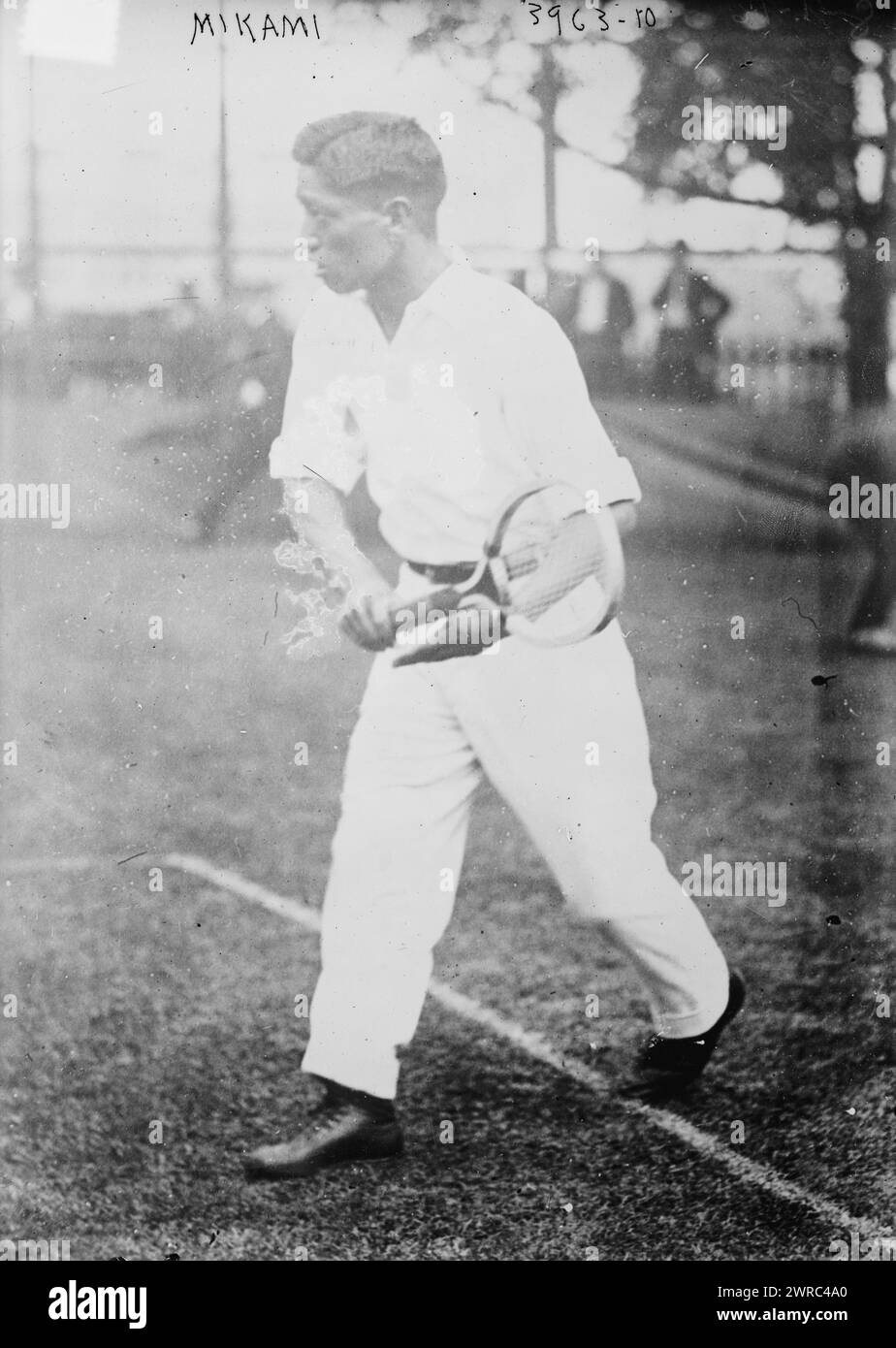 Mikami tennis, Photograph shows Hachishiro (sometimes Hachichiro ...