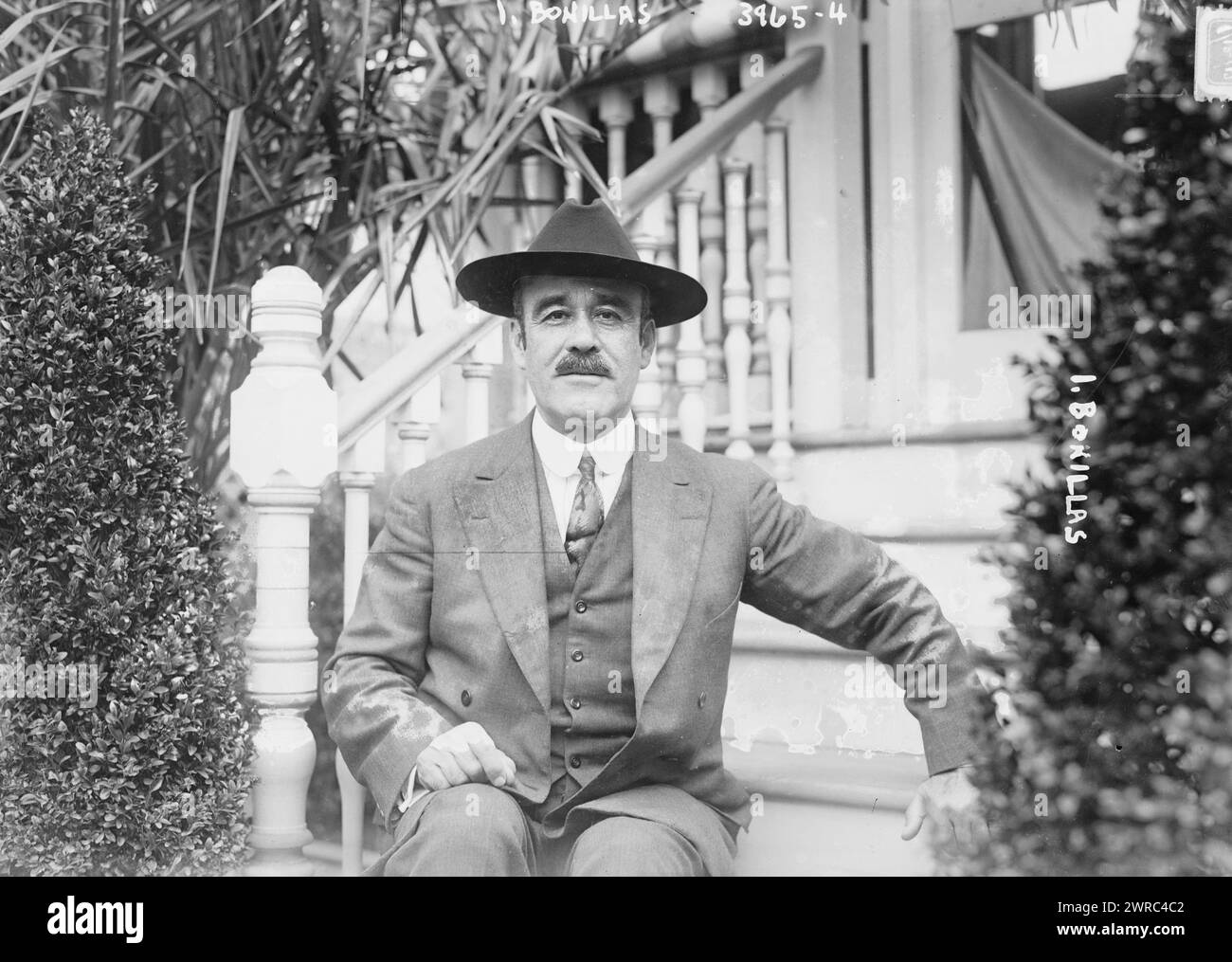 I. Bonillas, Photograph shows Ignacio Bonillas (1858-1942), Mexican ...
