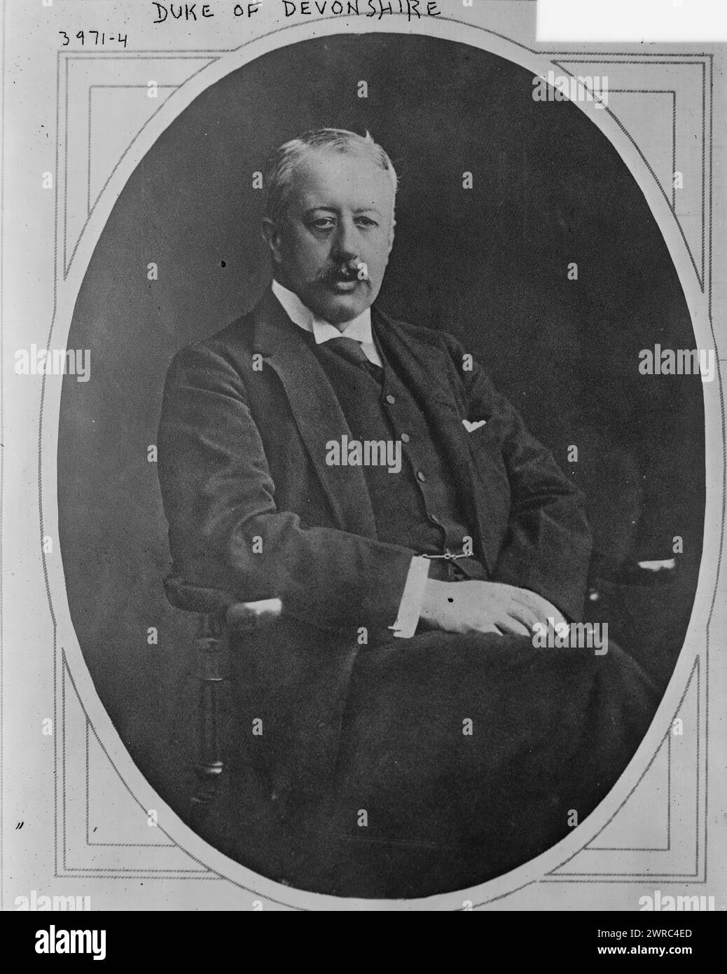 Duke of Devonshire, Photograph shows Victor Christian William Cavendish ...