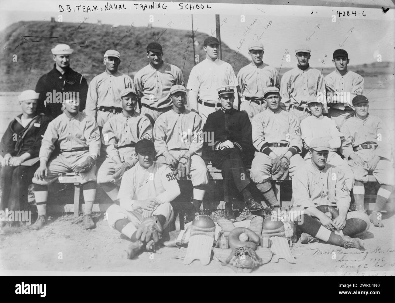 Naval training school baseball team hi-res stock photography and images ...
