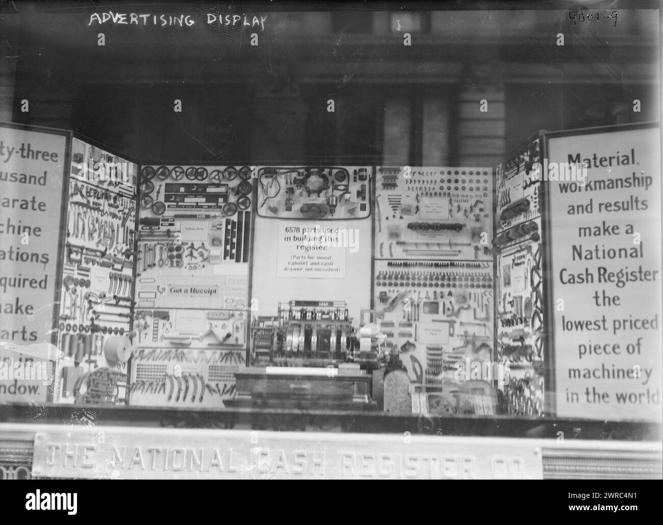 Advertising display, between ca. 1915 and ca. 1920, Glass negatives, 1 ...