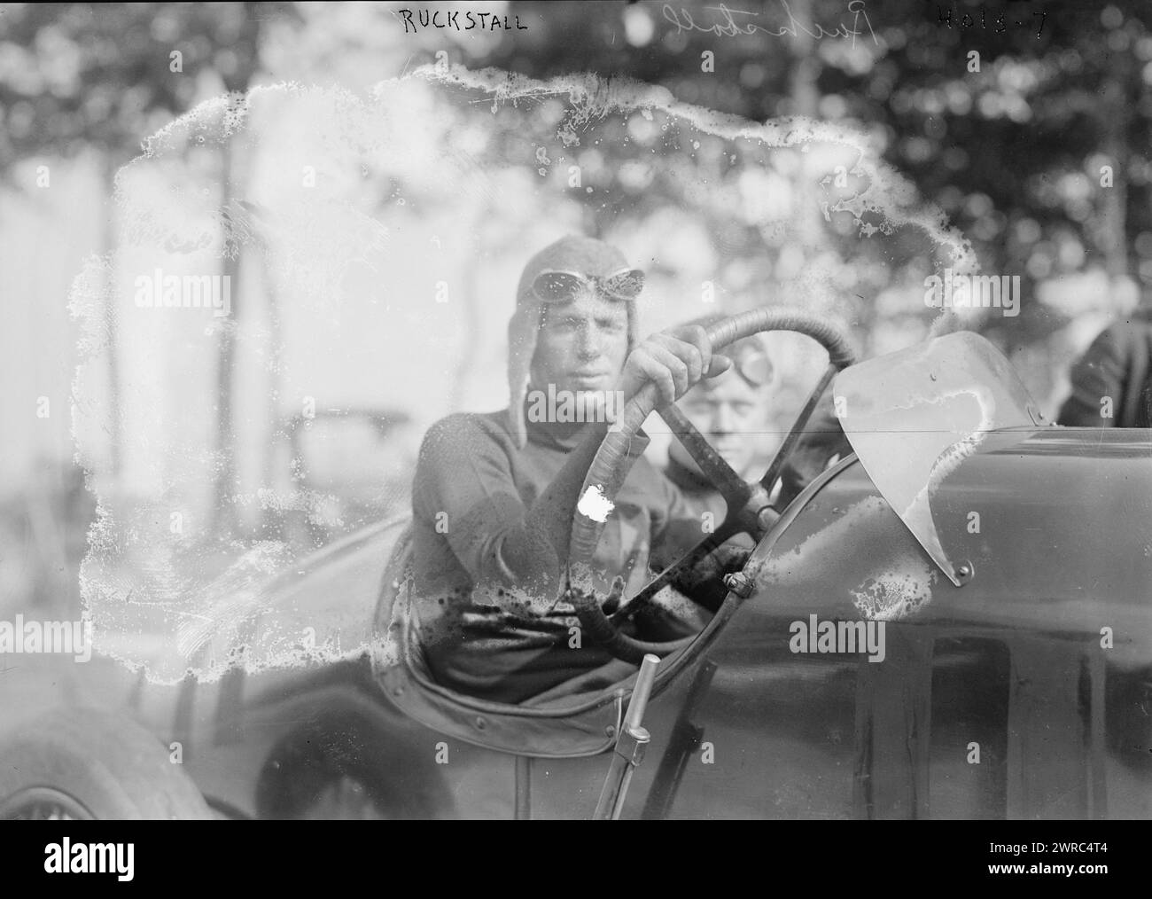 Ruckstall i.e. Ruckstell, Photograph possibly shows Edwin Glover ...