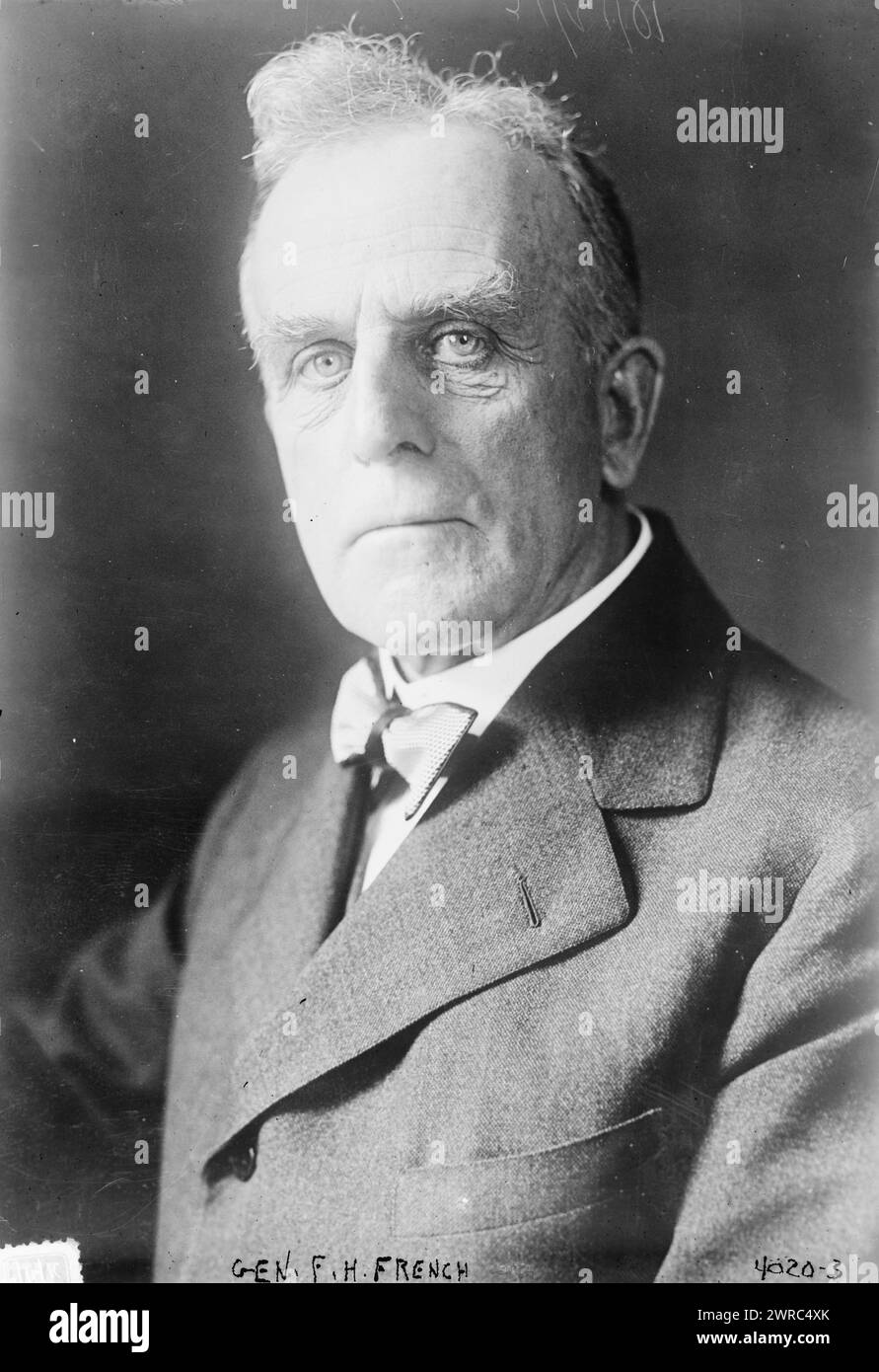 Gen. F.H. French, Photograph shows Major General Francis H. French ...