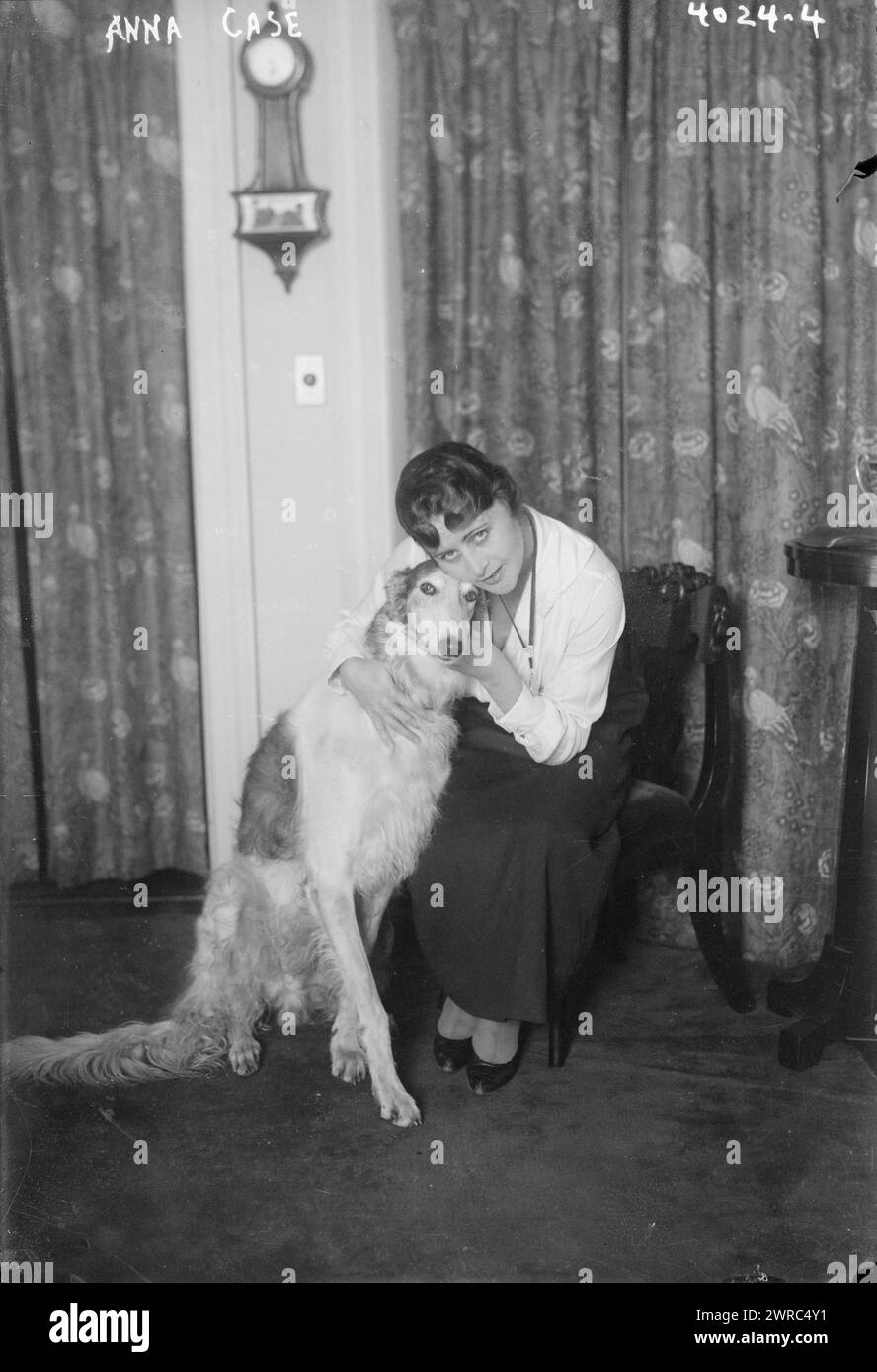Anna Case, between ca. 1915 and ca. 1920, Glass negatives, 1 negative ...