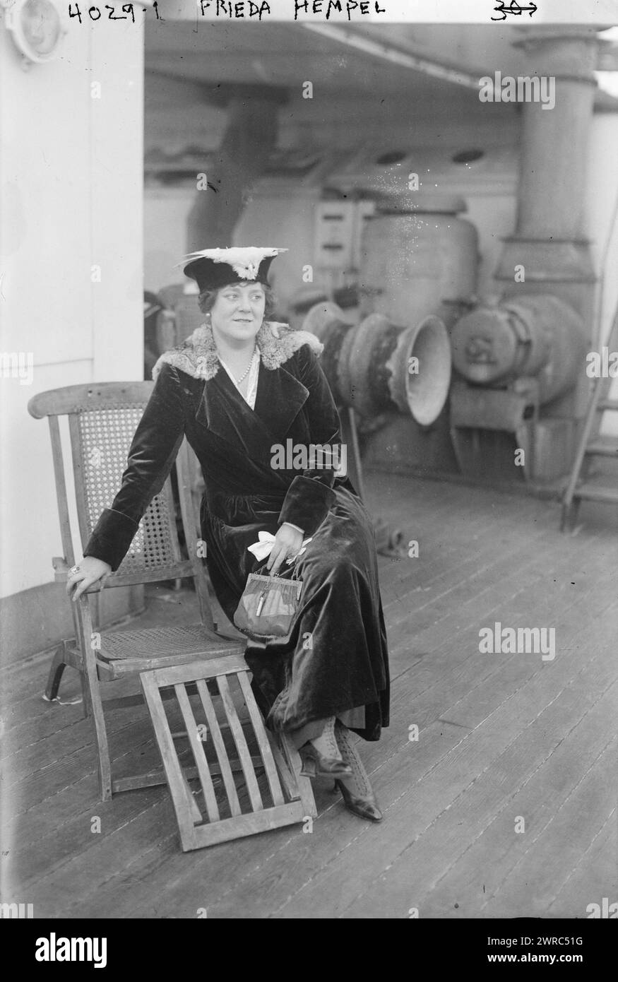 German opera singer frieda hempel hi-res stock photography and images ...