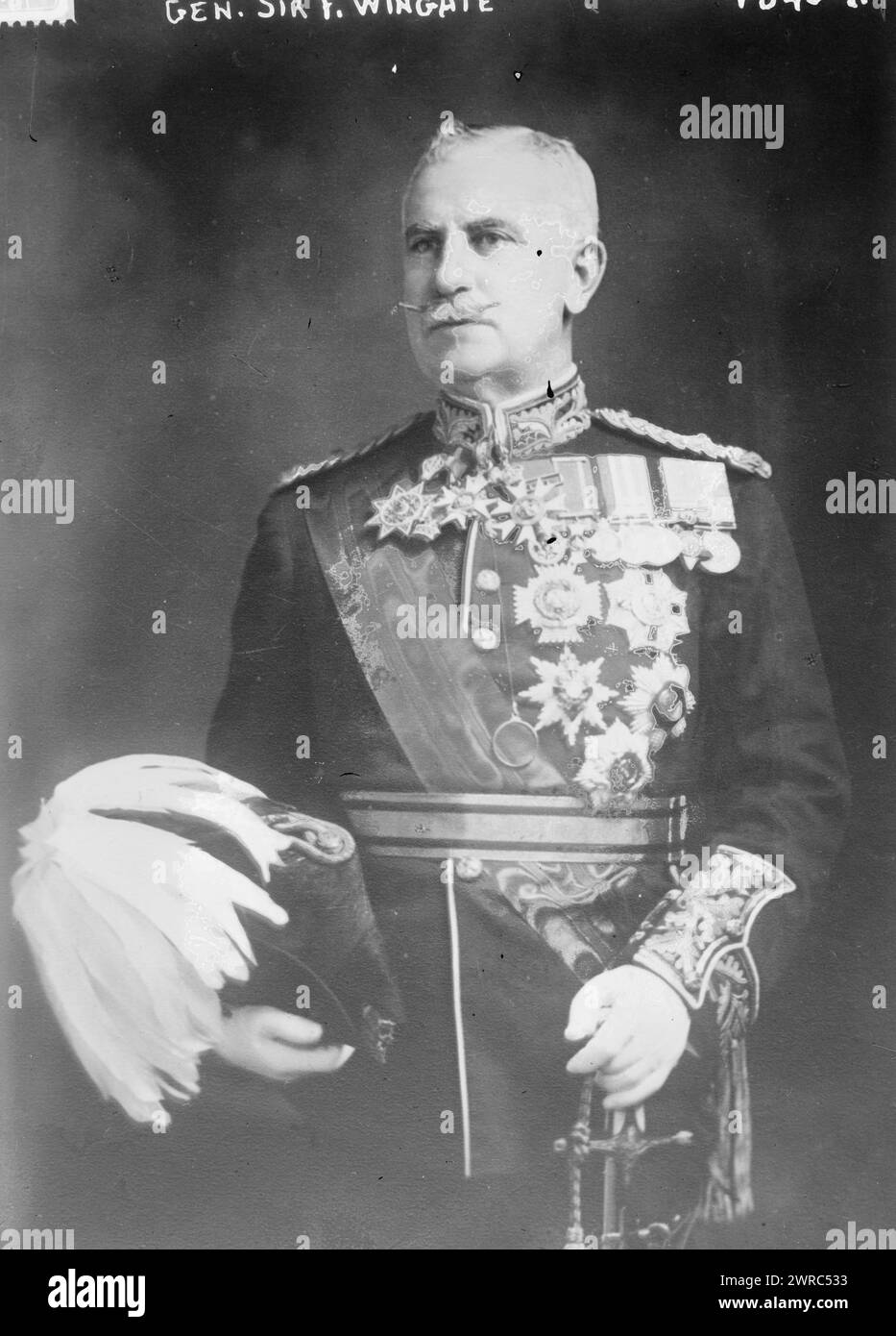 British general sir francis reginald wingate hi-res stock photography ...